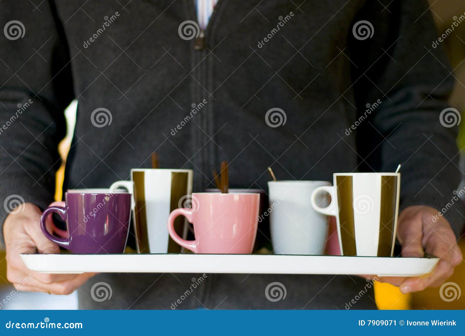Coffee break stock image. Image of colleagues, fetching - 7909071