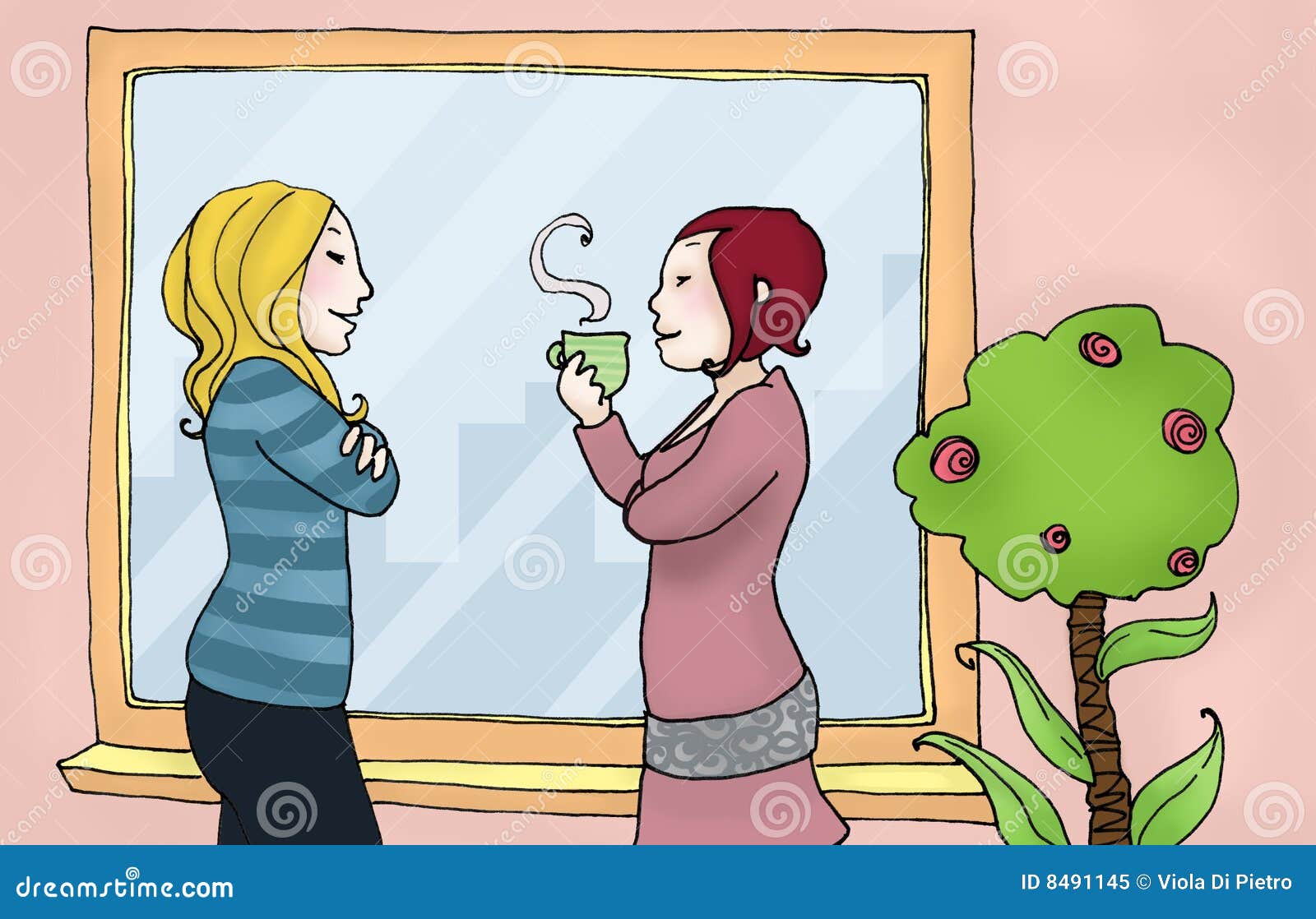 Coffee Break Isolated Cartoon Vector Illustrations. | CartoonDealer.com ...