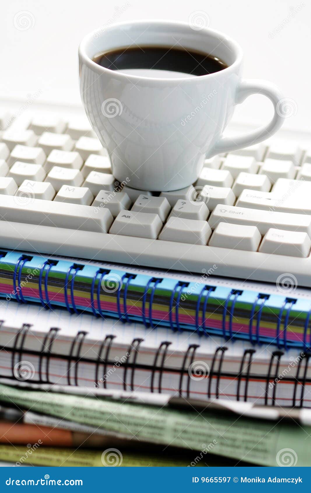 Coffee break stock image. Image of ring, relaxing, book - 9665597