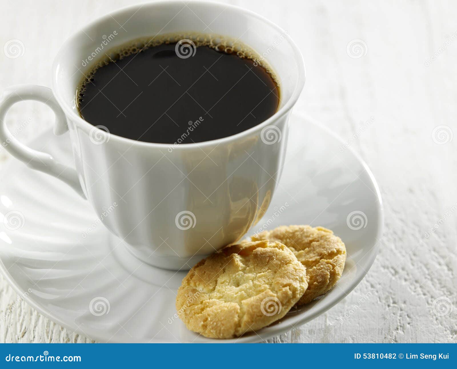 Coffee break stock photo. Image of biscuits, biscuit - 53810482