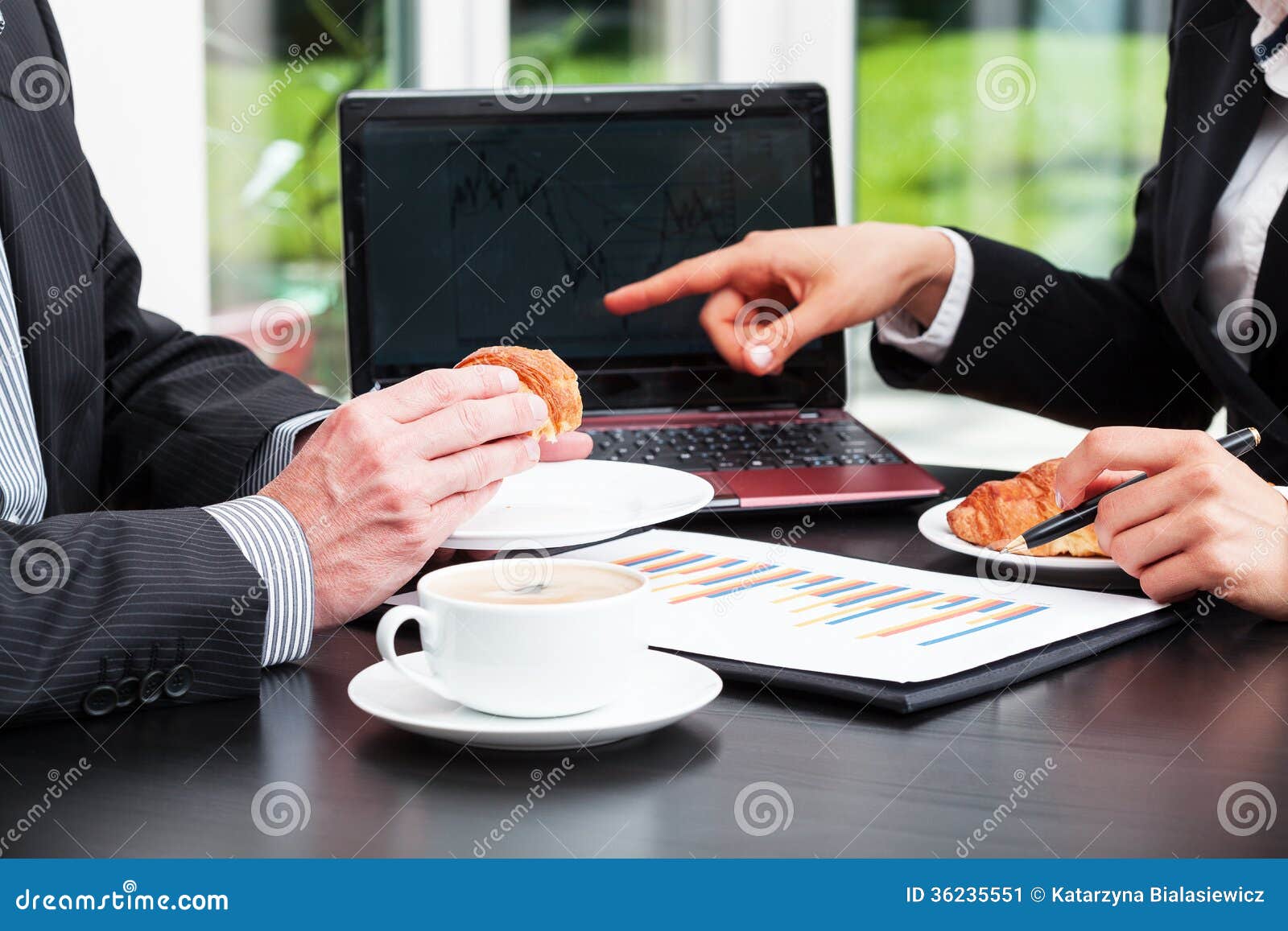 Coffee Break at the Business Meeting Stock Image - Image of break ...