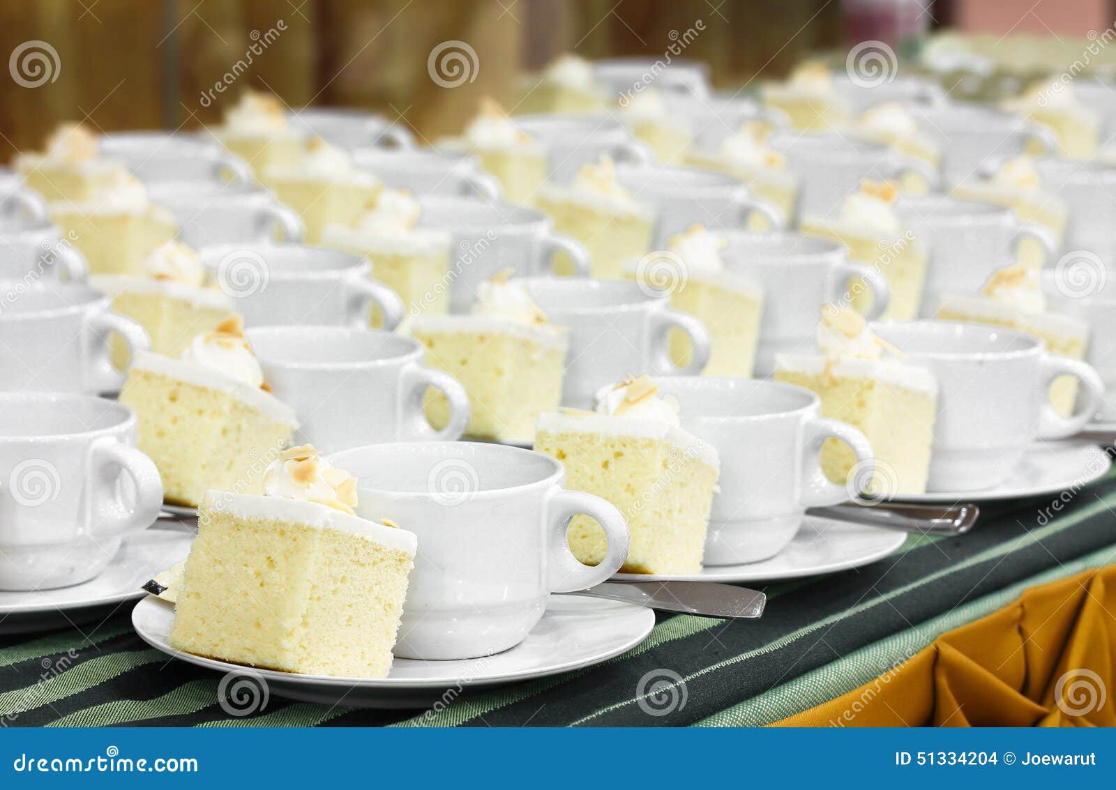 Coffee break and cake stock photo. Image of spoon, dessert - 51334204