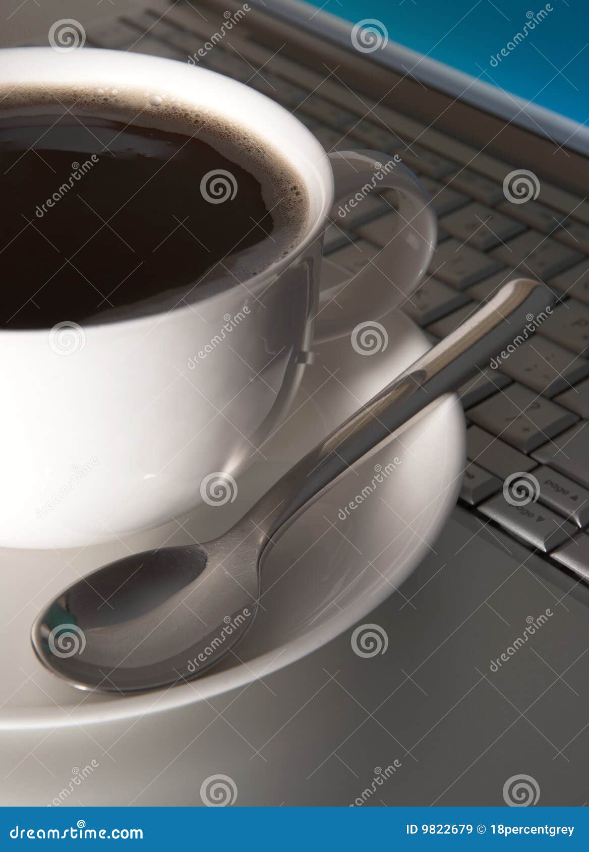 Coffee break from computer stock image. Image of differential - 9822679