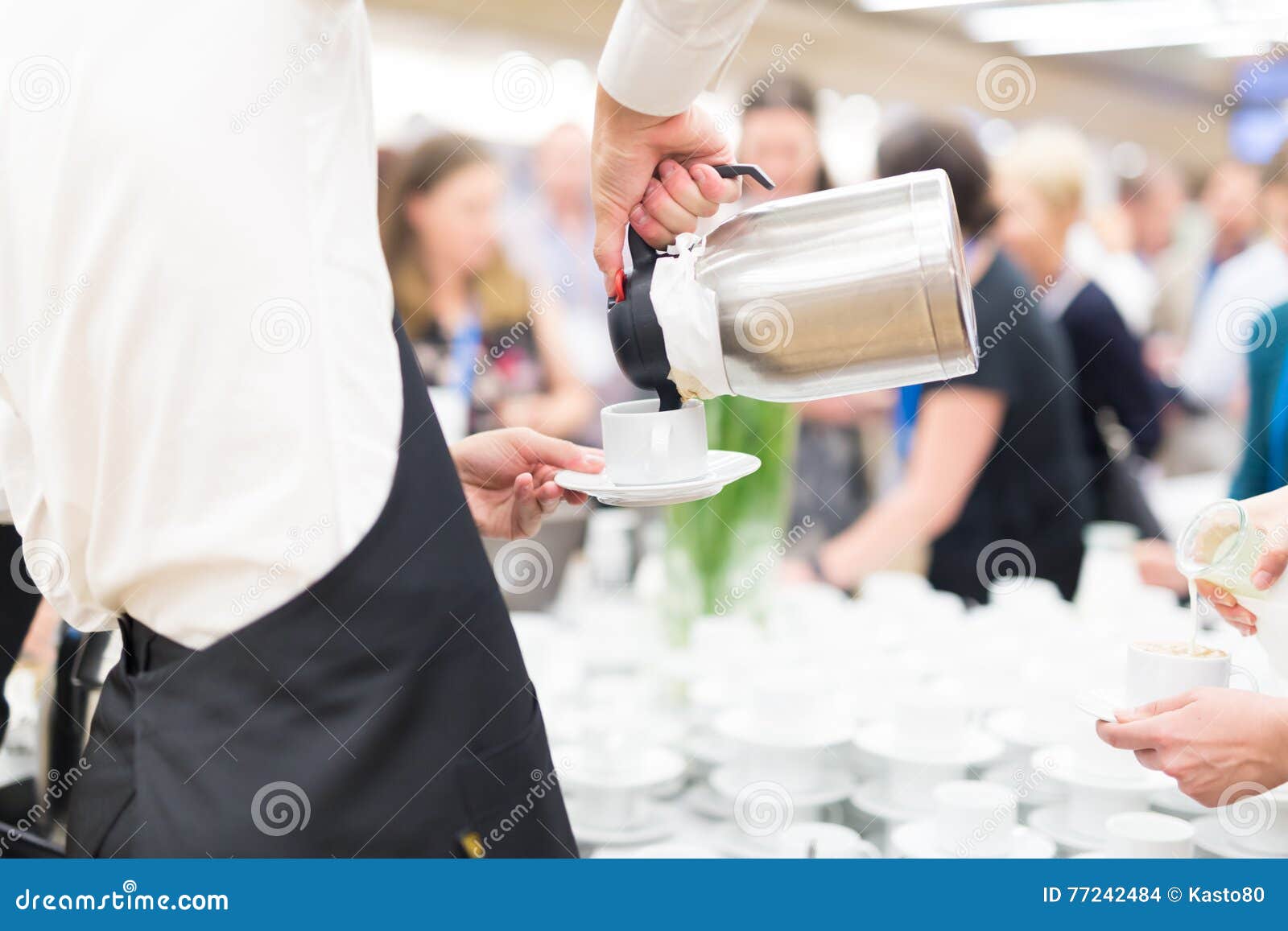 Coffee Break at Conference Meeting. Stock Photo - Image of cater ...