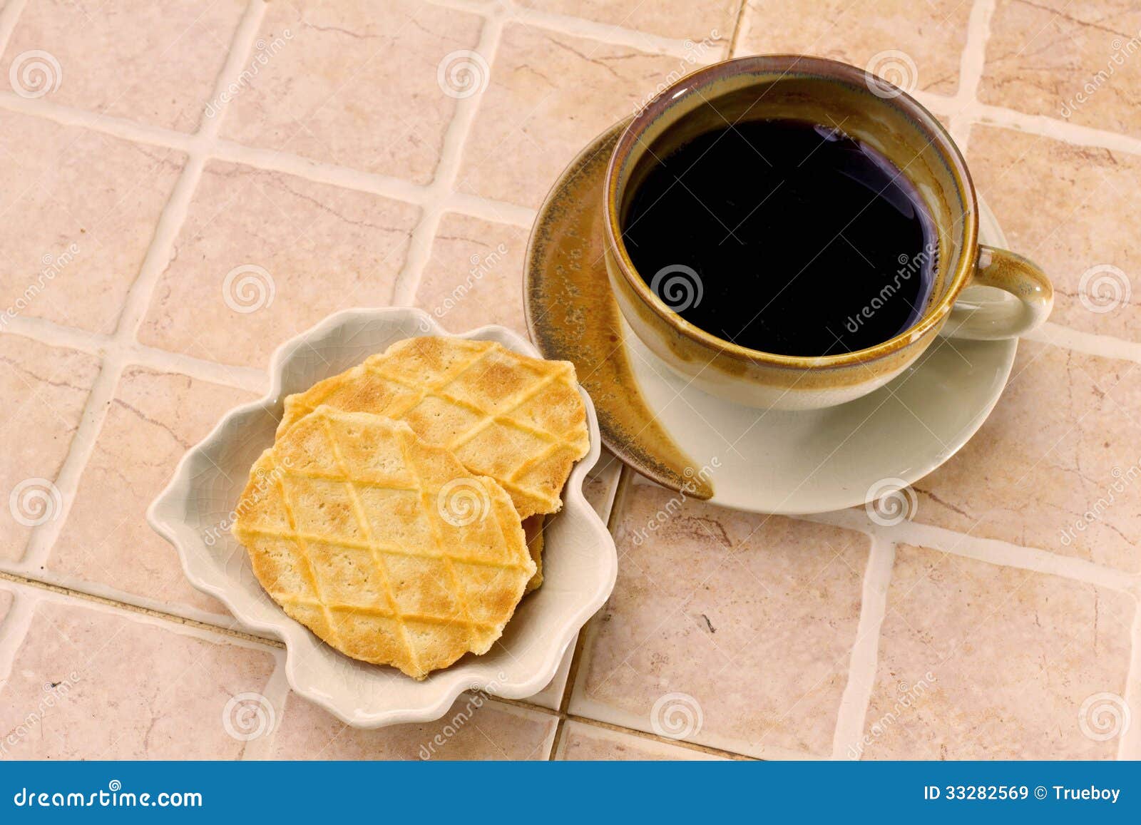 Coffee break with cookie stock image. Image of comfortable - 33282569