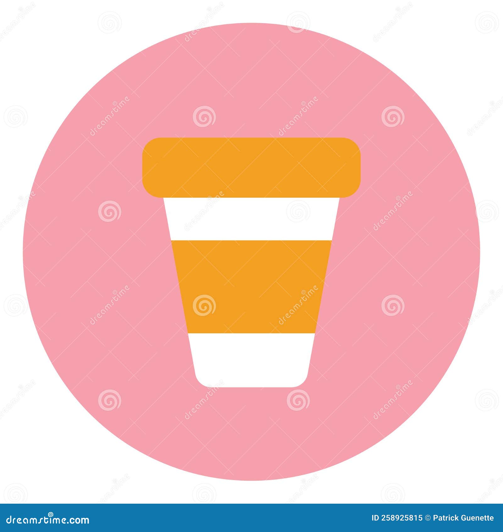 Coffee break, icon stock vector. Illustration of graphic - 258925815