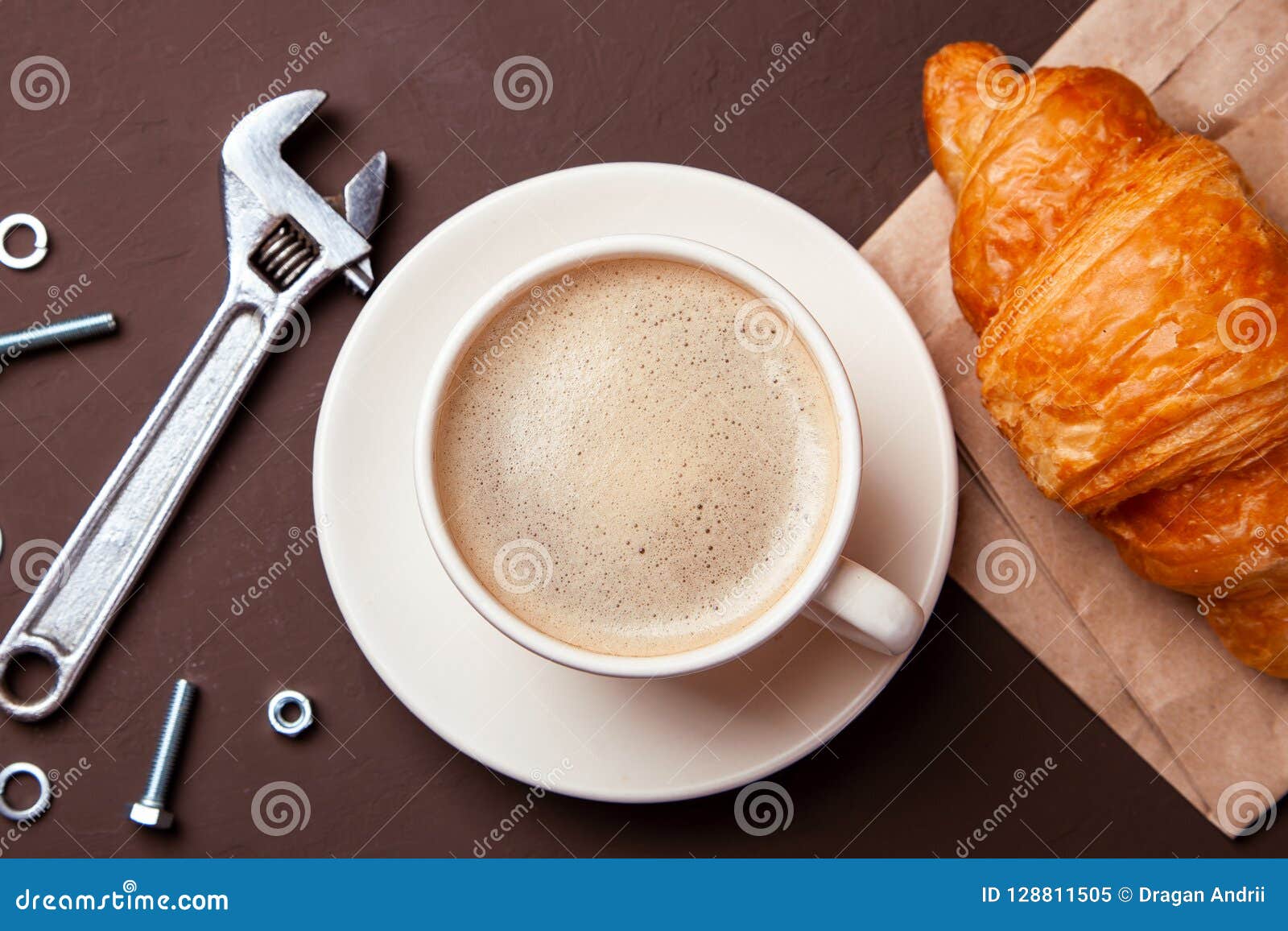 Coffee Break, Morning Coffee. Repair Service Concept. Technical Support ...