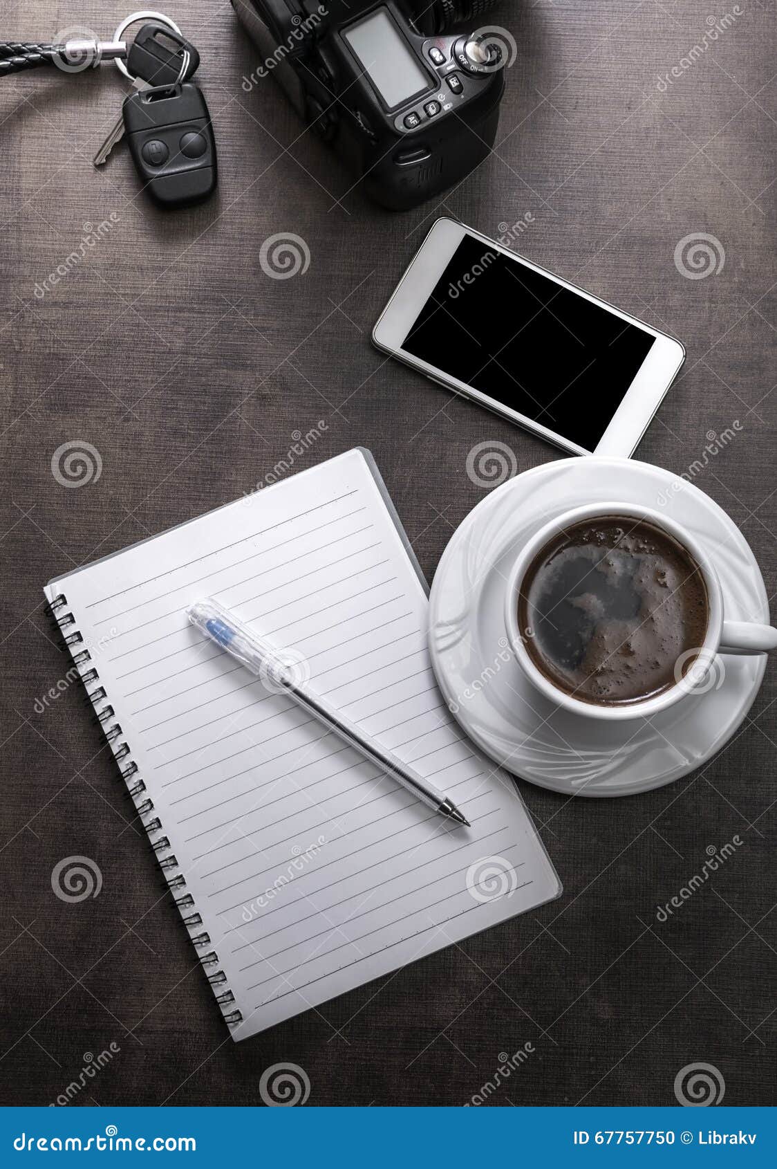 Coffee Break of Photographer. Stock Photo - Image of drink, hobby: 67757750