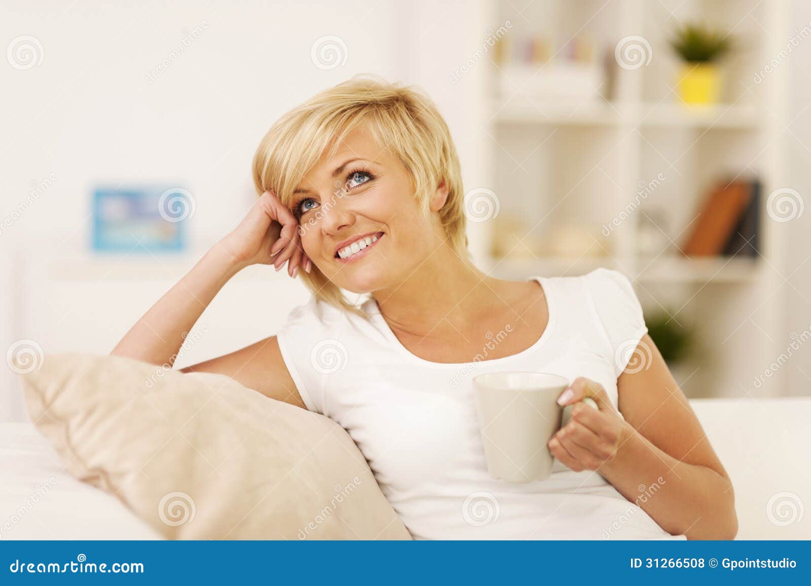 Coffee break stock photo. Image of indoors, away, comfortable - 31266508