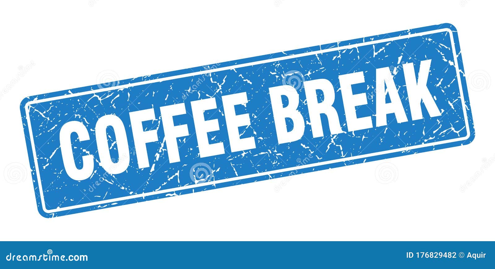 Coffee Break Sign. Coffee Break Grunge Stamp Stock Vector ...