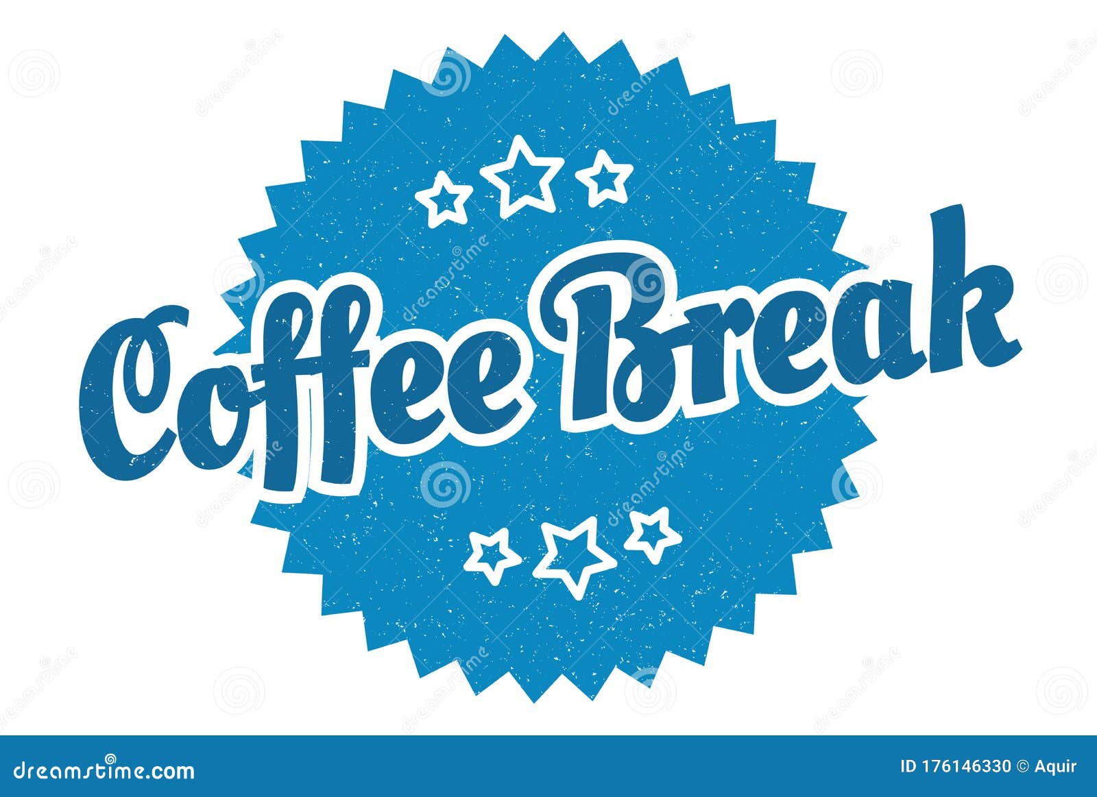 Coffee Break Sign. Coffee Break Vintage Retro Label Stock Vector ...
