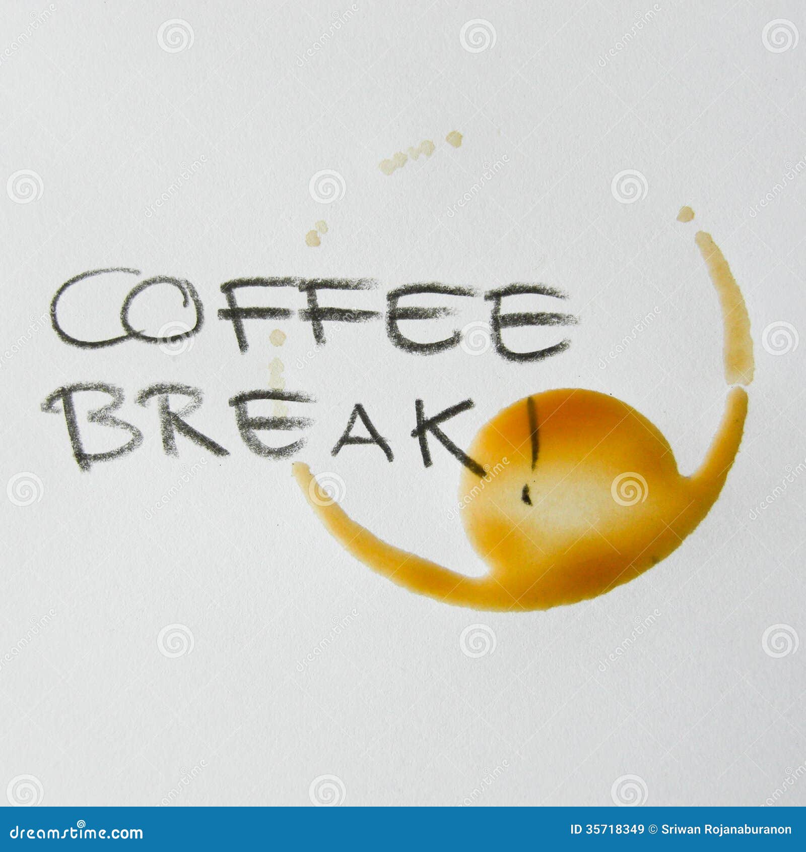 Coffee break stock image. Image of coffee, break, black - 35718349