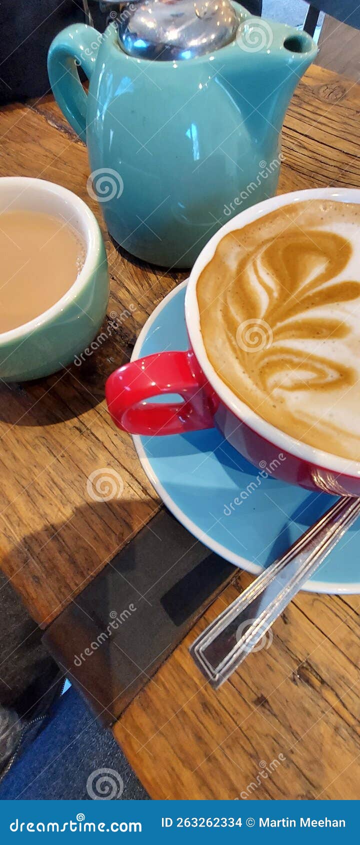 Coffee Break on a Coffee Table. Stock Photo - Image of espresso, latte ...