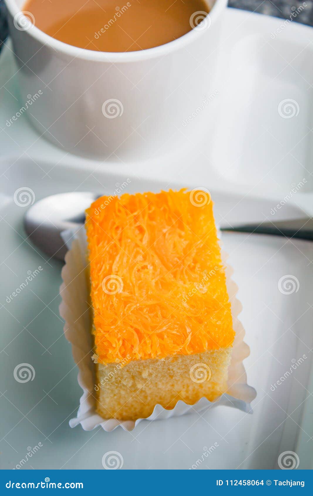 Coffee Break Time with Cake. Stock Photo - Image of brown, time: 112458064