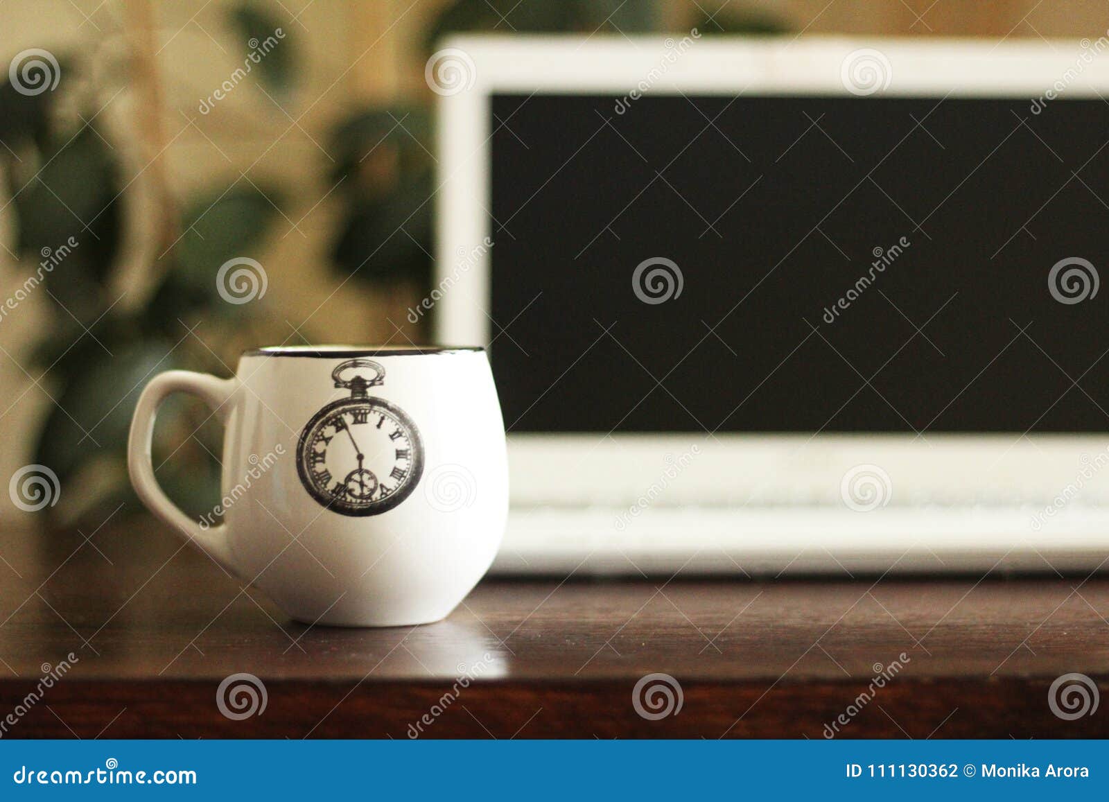 Coffee break at work stock photo. Image of personal - 111130362