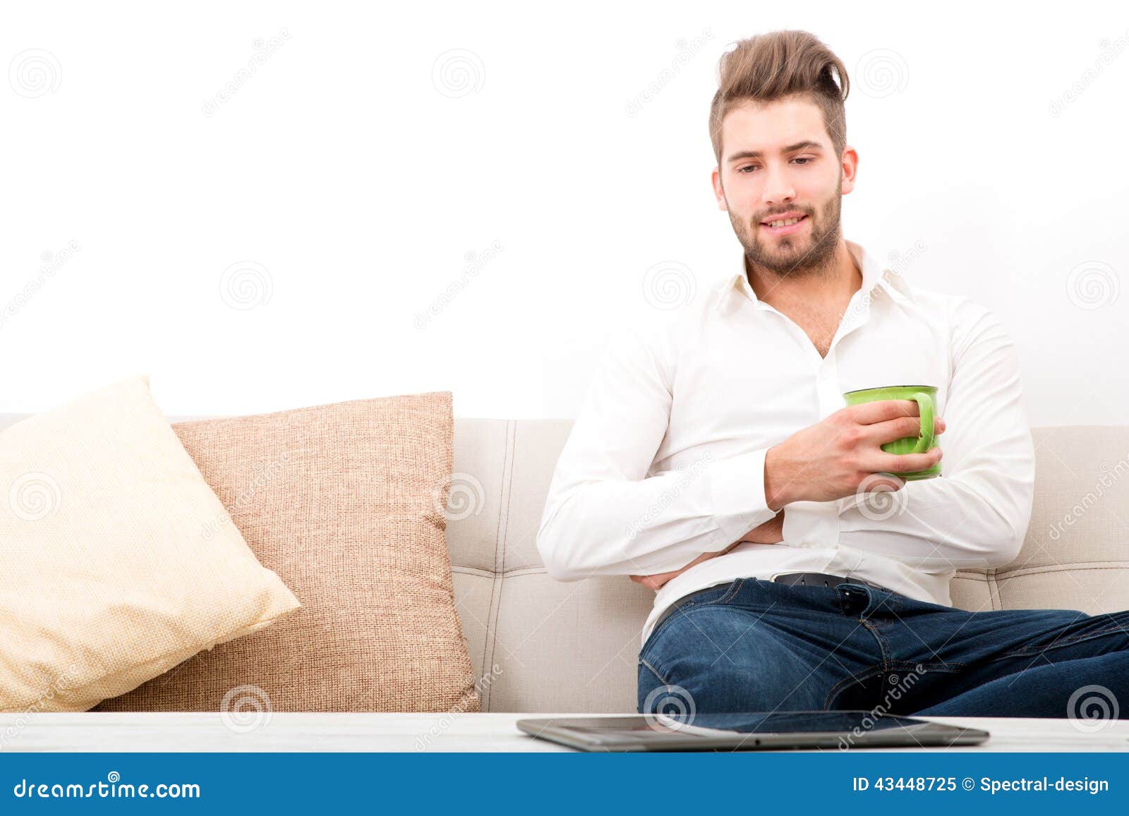 Coffee break stock image. Image of person, coffee, attractive - 43448725