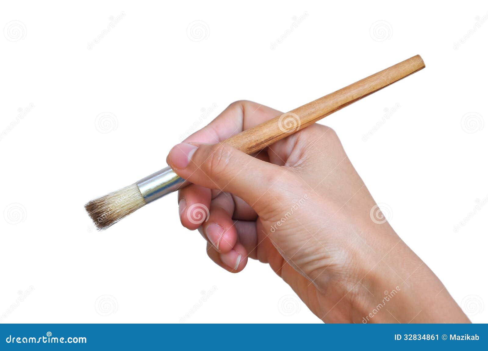 Coffee brush dusting stock image. Image of brush, beige - 32834861