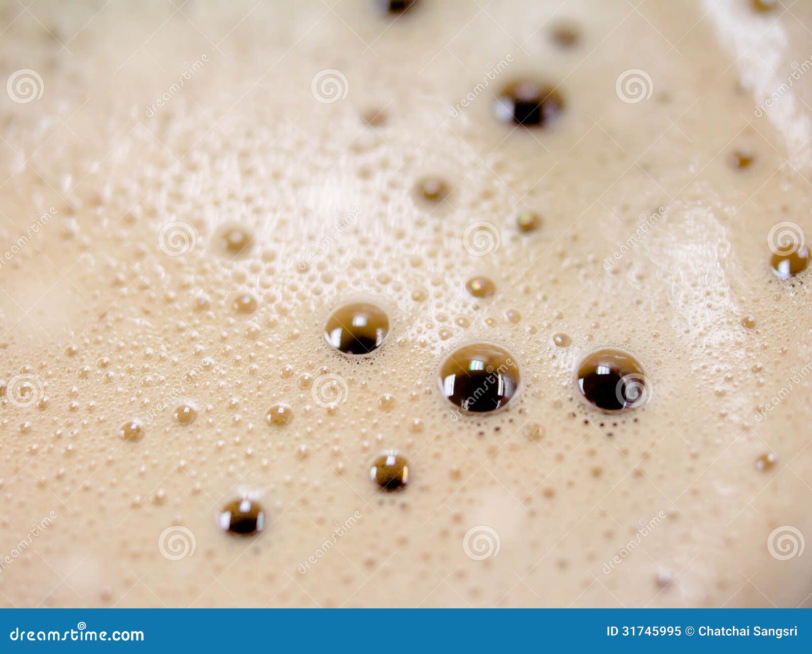 Coffee bubbles stock image. Image of cafe, pattern, aroma - 31745995