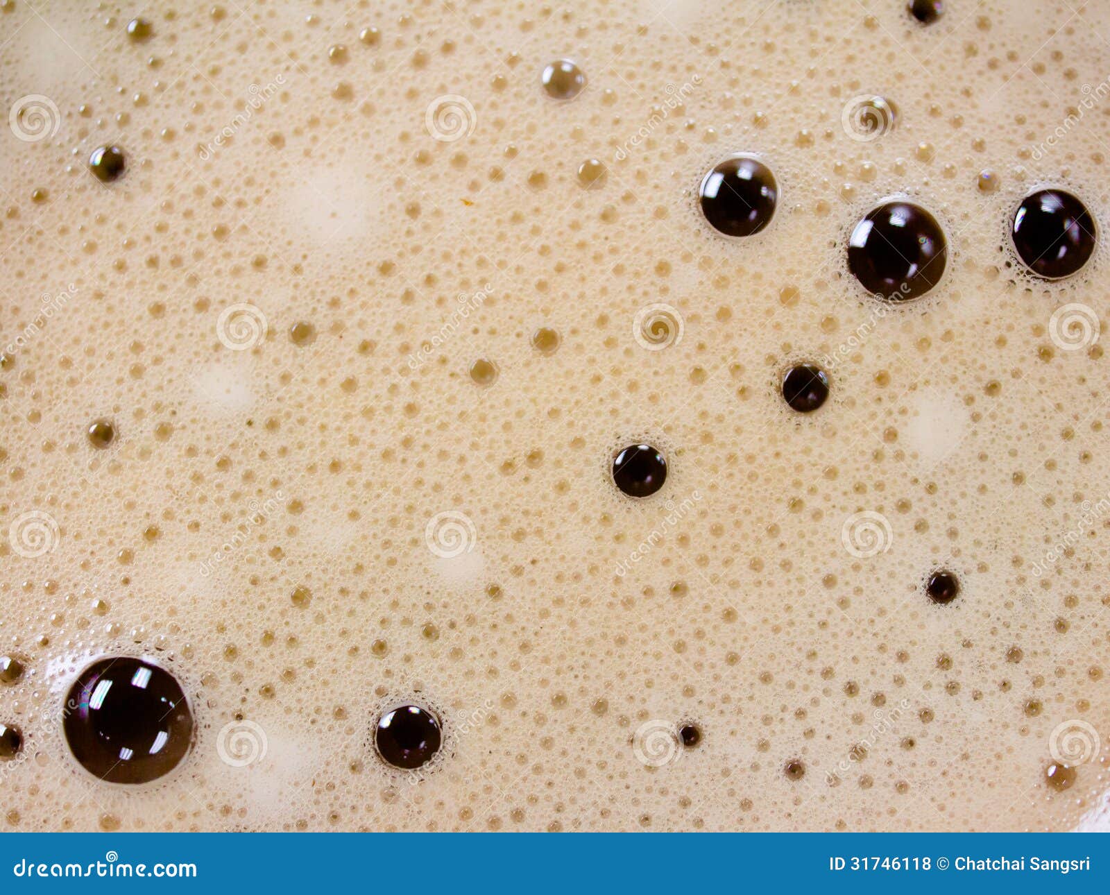 Coffee bubbles stock photo. Image of bubbles, background - 31746118