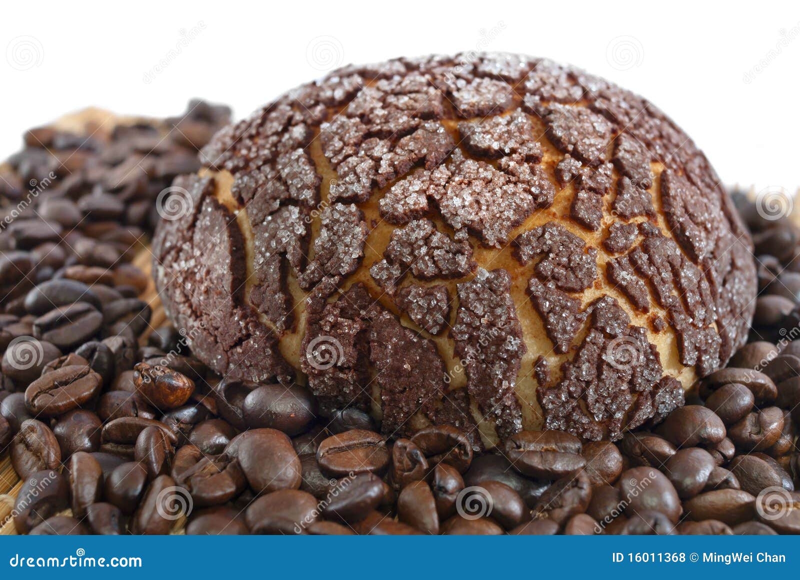 Coffee Bun stock photo. Image of bake, meal, baked, bread - 16011368