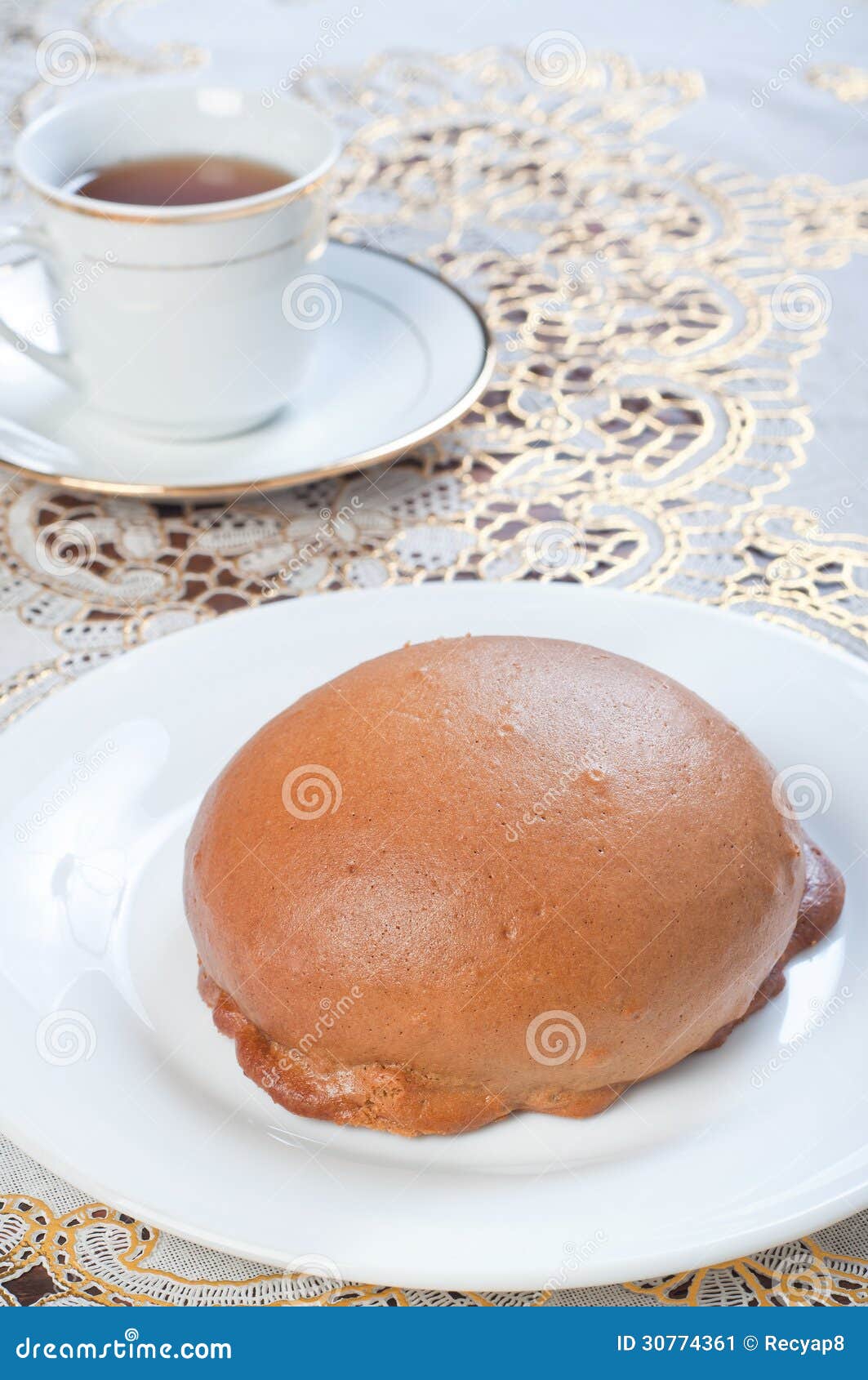 Coffee bun stock image. Image of food, croissant, organic - 30774361