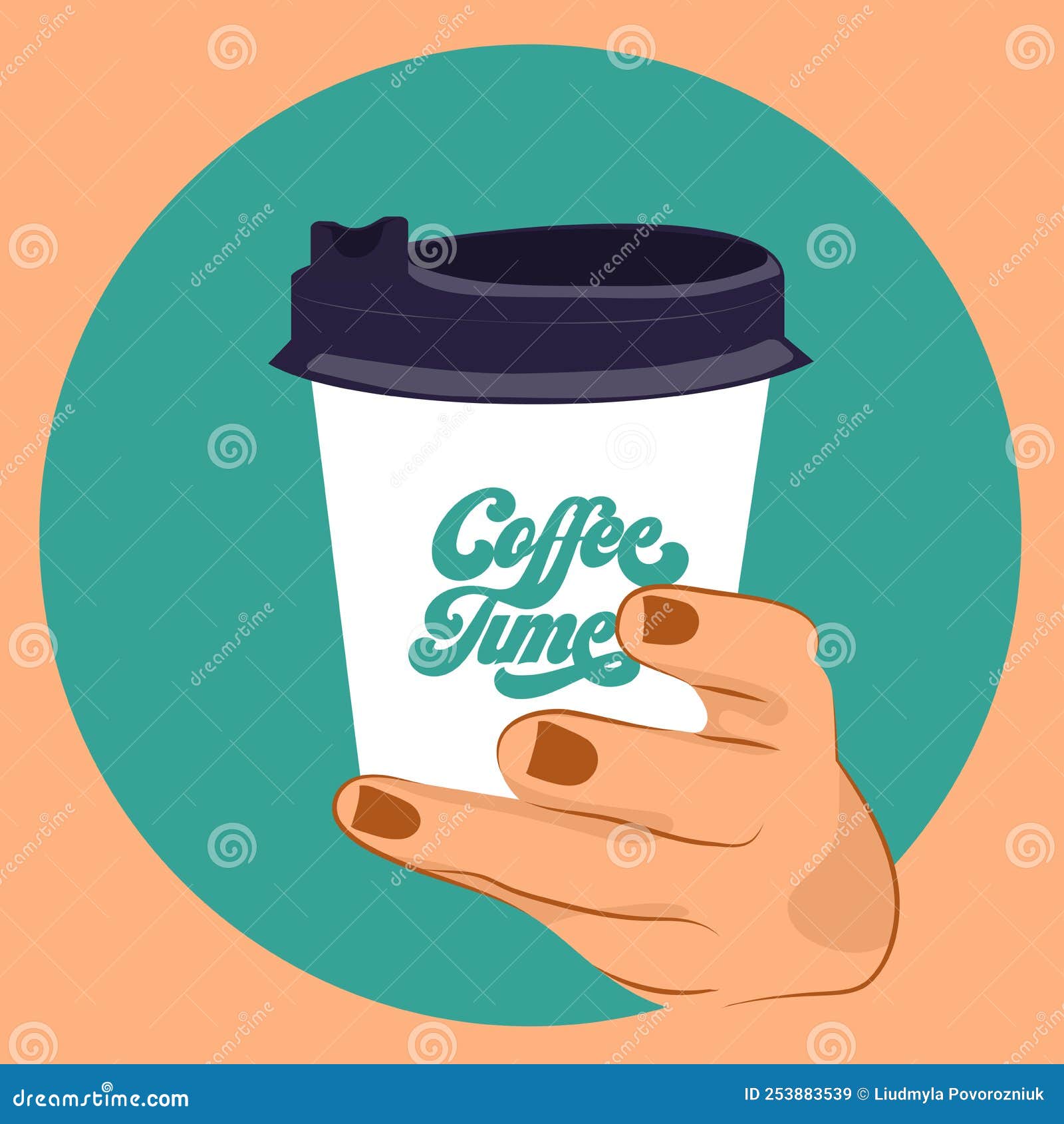 Coffee Business Concept Barista Making Coffee Stock Vector ... Coffee Business Concept Barista Making Coffee Stock Vector ...
