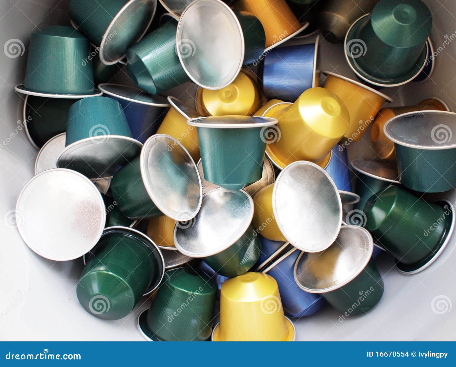 Coffee capsule stock photo. Image of espresso, europe - 16670554