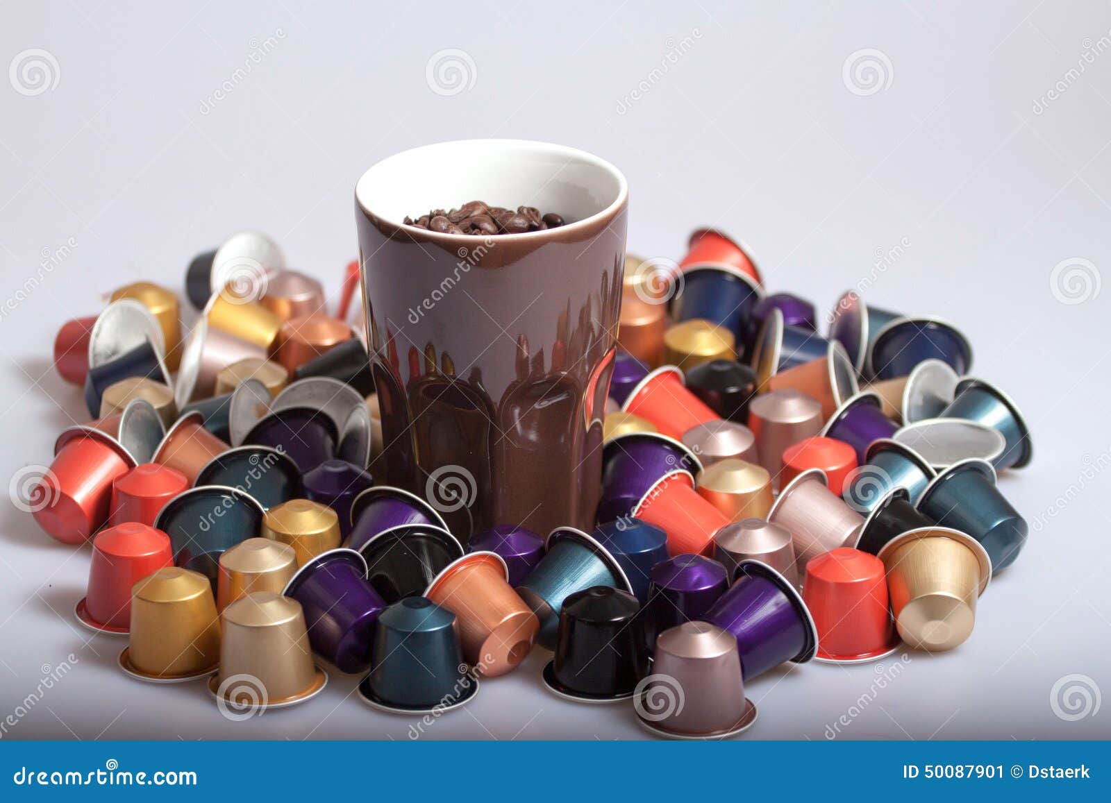 Coffee capsules stock image. Image of flavor, fine, drink - 50087901