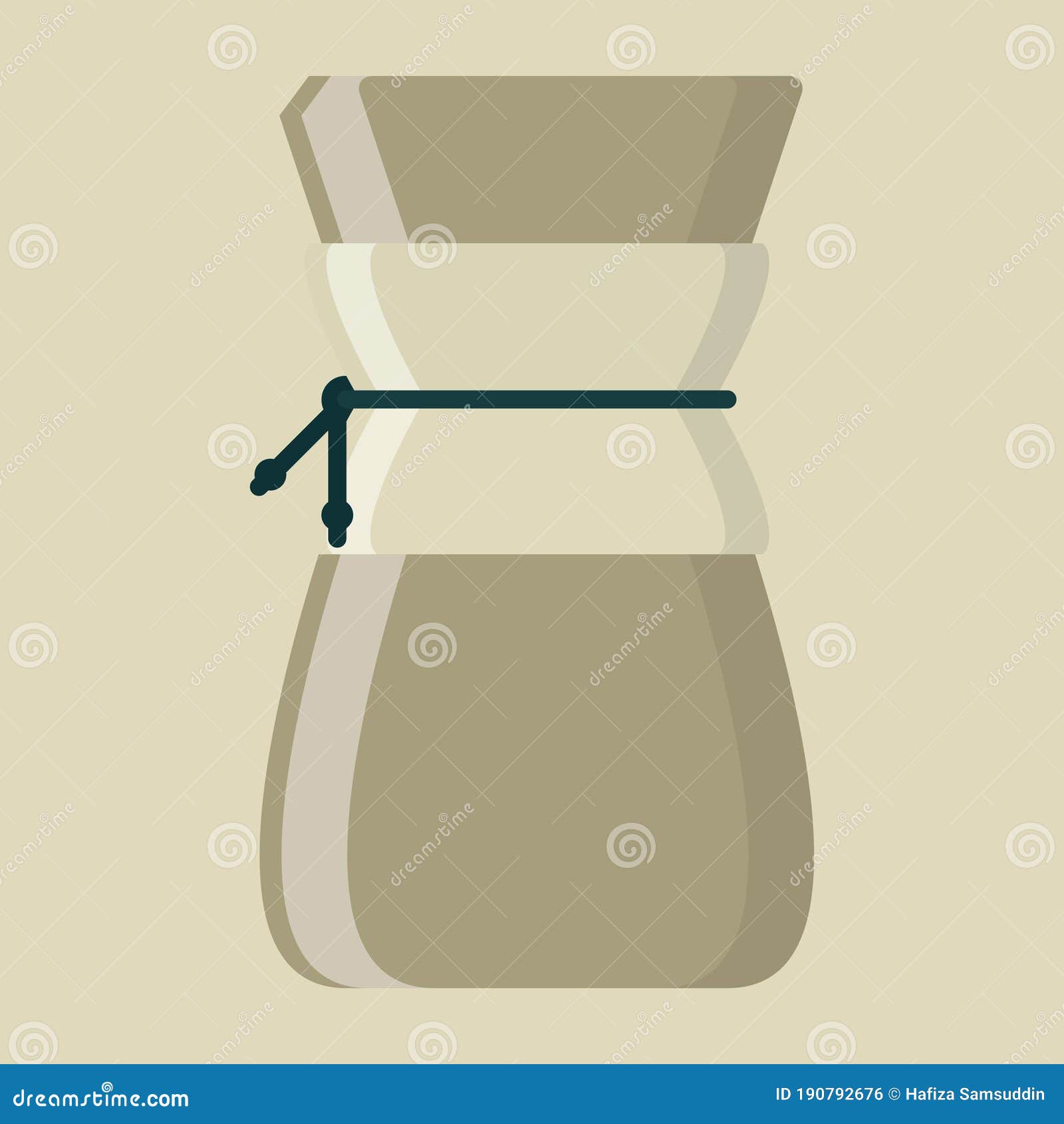 Coffee Carafe. Vector Illustration Decorative Design Stock Vector ...