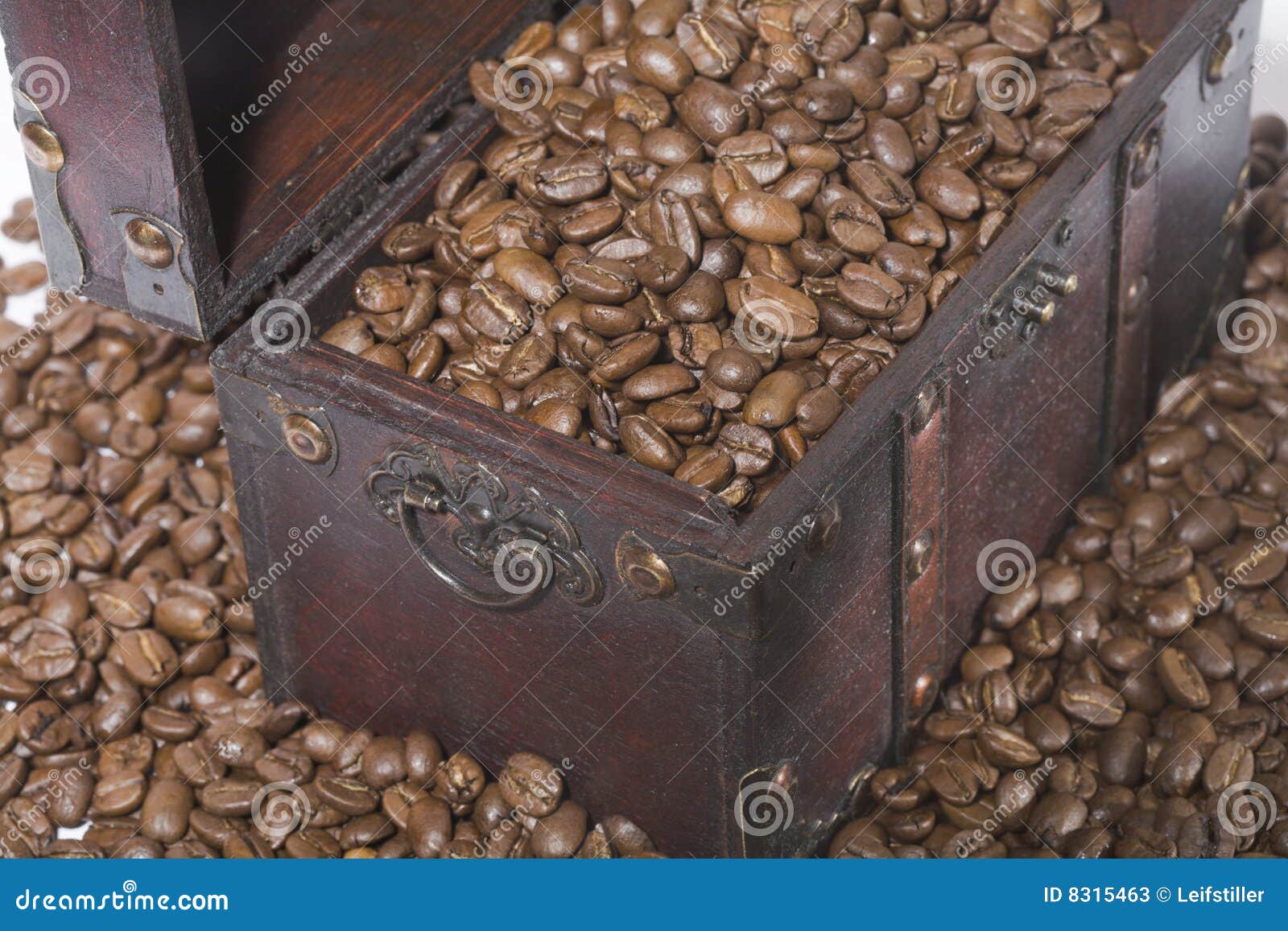 Coffee chest stock image. Image of cafe, chest, aroma - 8315463