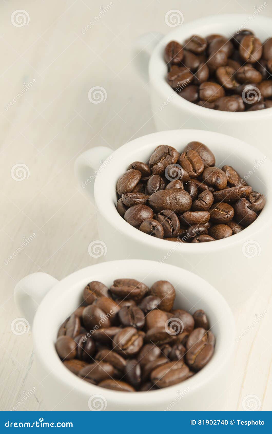 Coffee. Coffee Cups and Coffee Beans. Stock Photo - Image of roasted ...