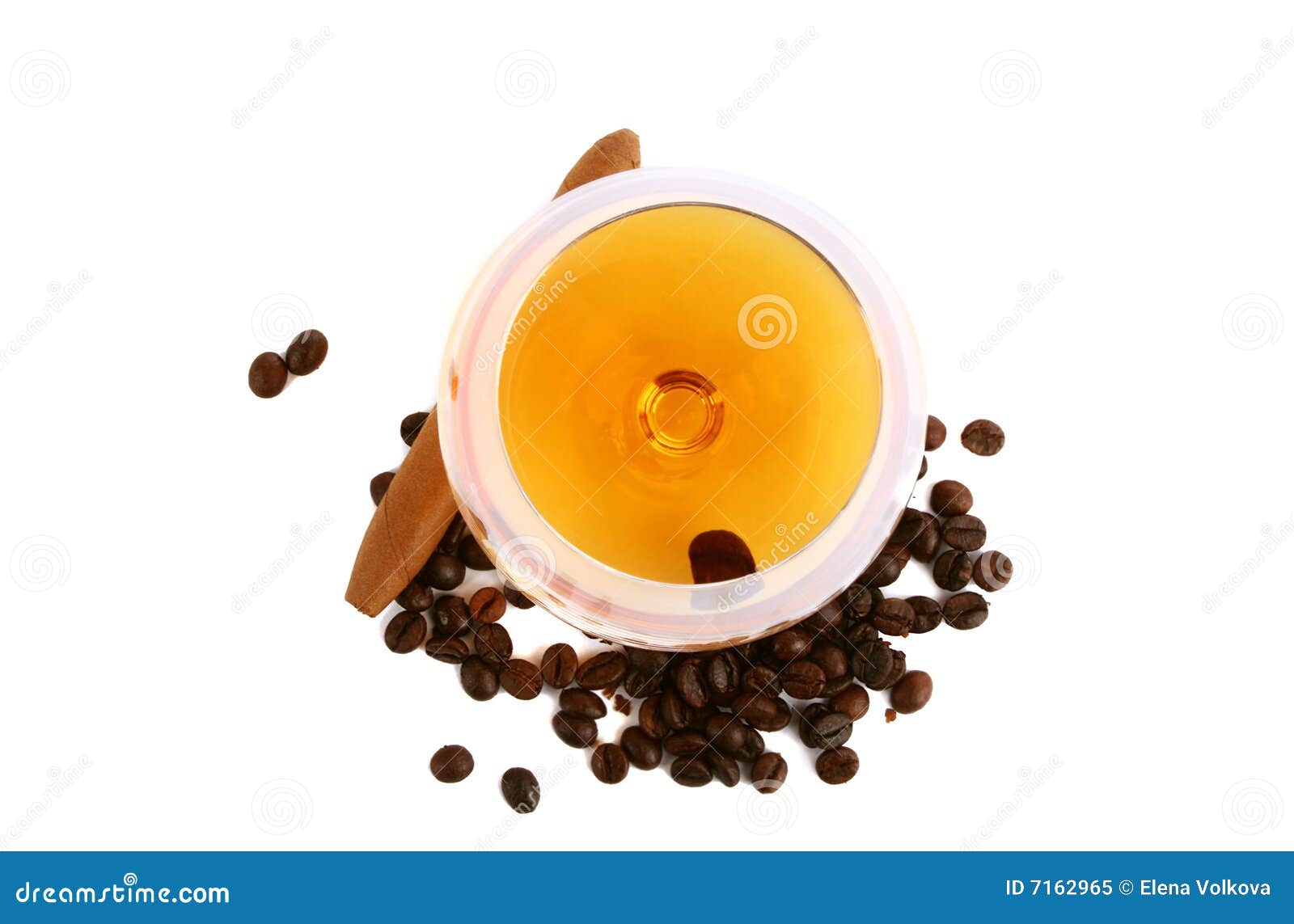 Coffee cognac and cigar stock image. Image of drink, blend - 7162965