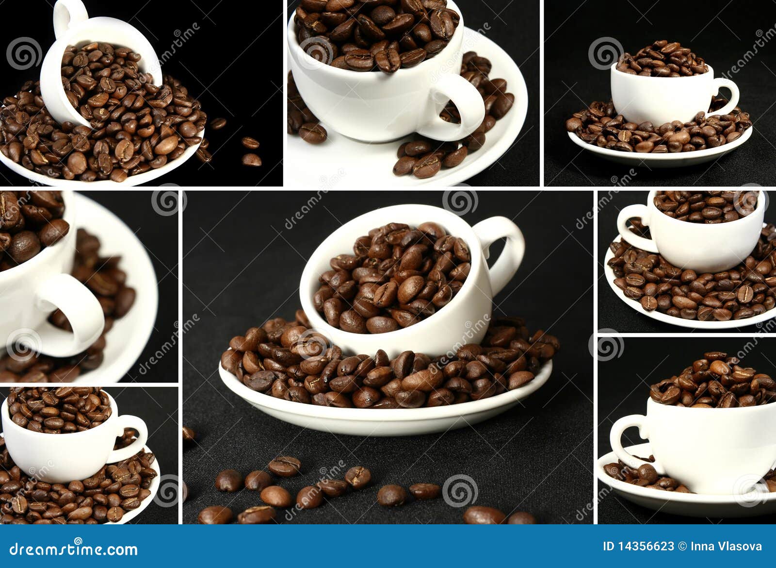 Coffee collage stock image. Image of black, idea, freshness - 14356623
