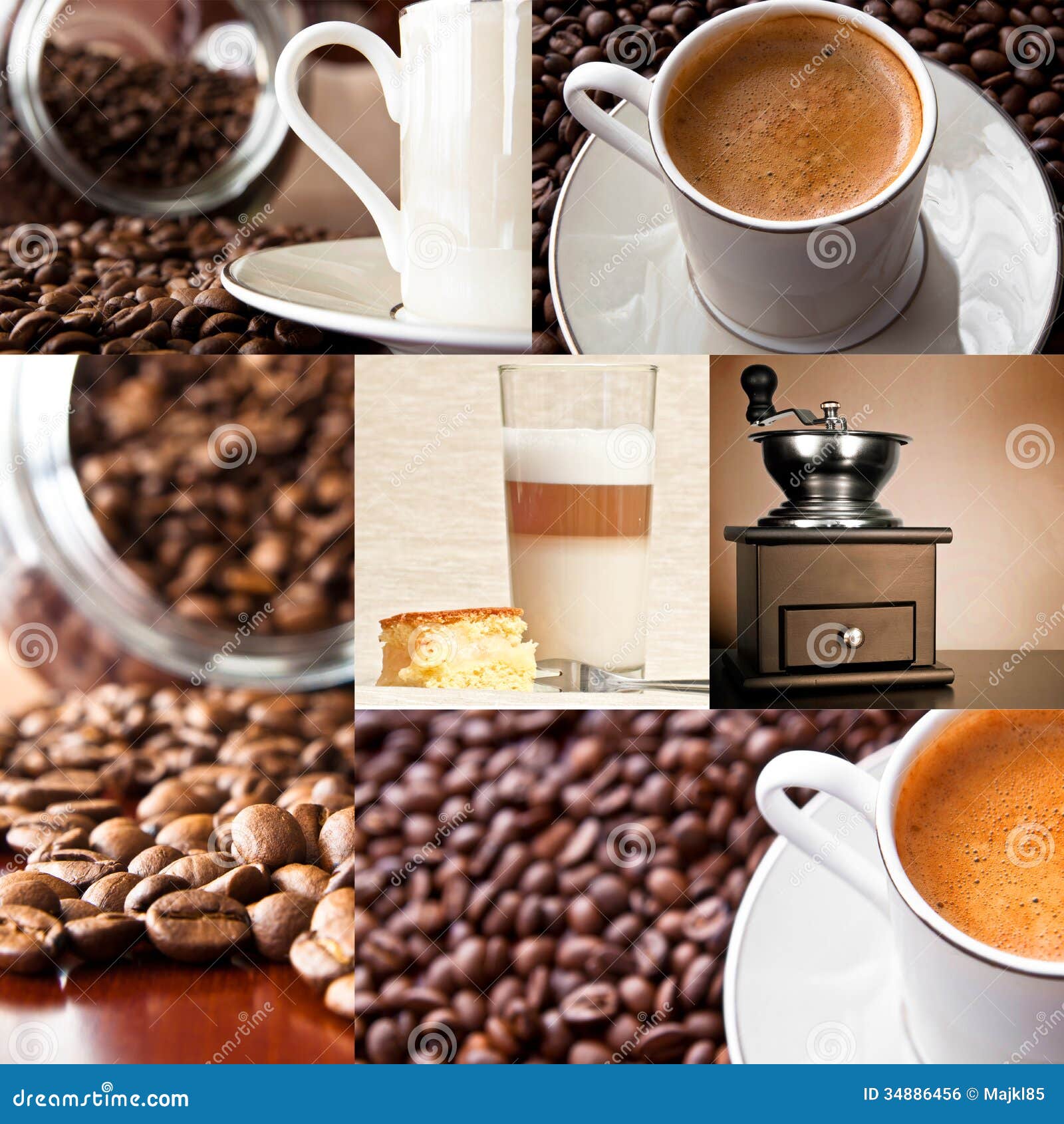 Coffee With Multiple Assorted Types And Flavors Of Coffee And Te ...