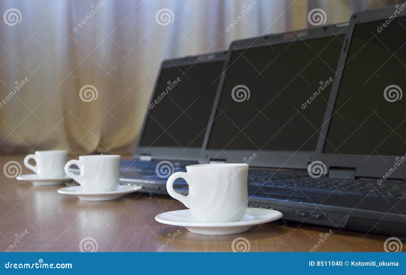 Coffee and computers stock photo. Image of heat, drinks - 8511040