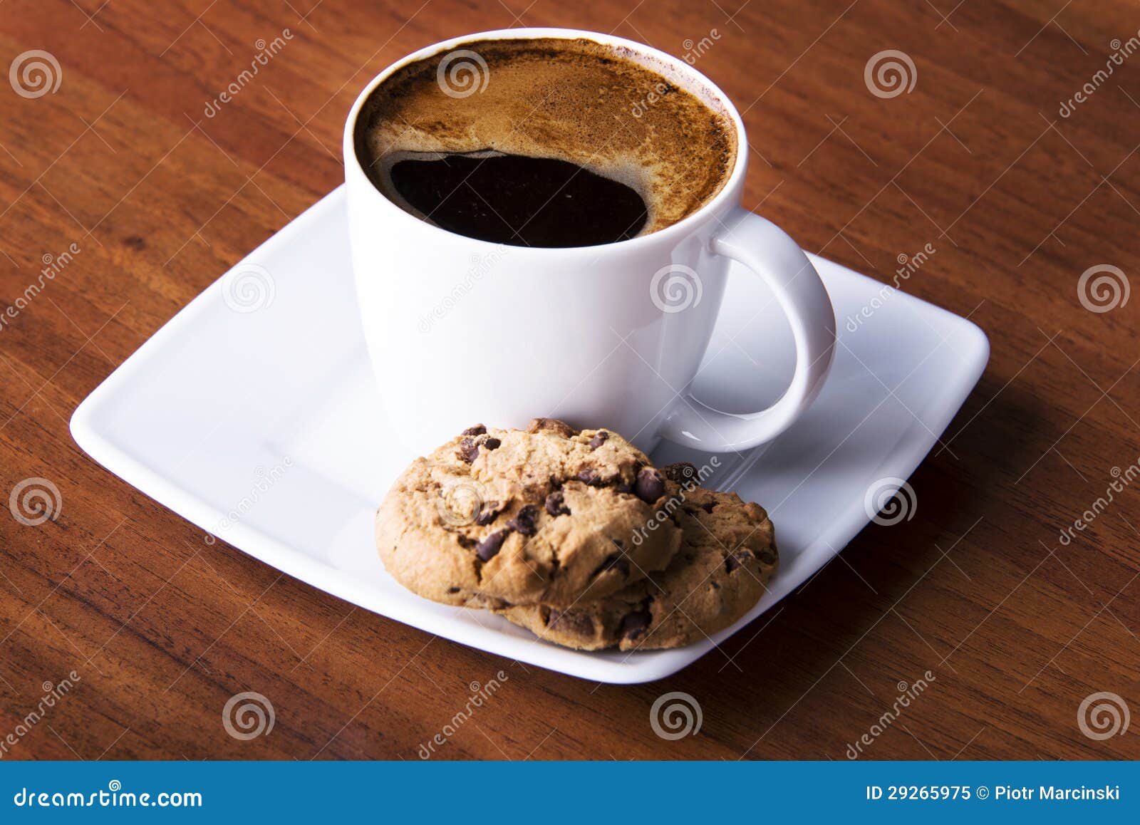 Coffee with cookie stock image. Image of breakfast, conceptual - 29265975
