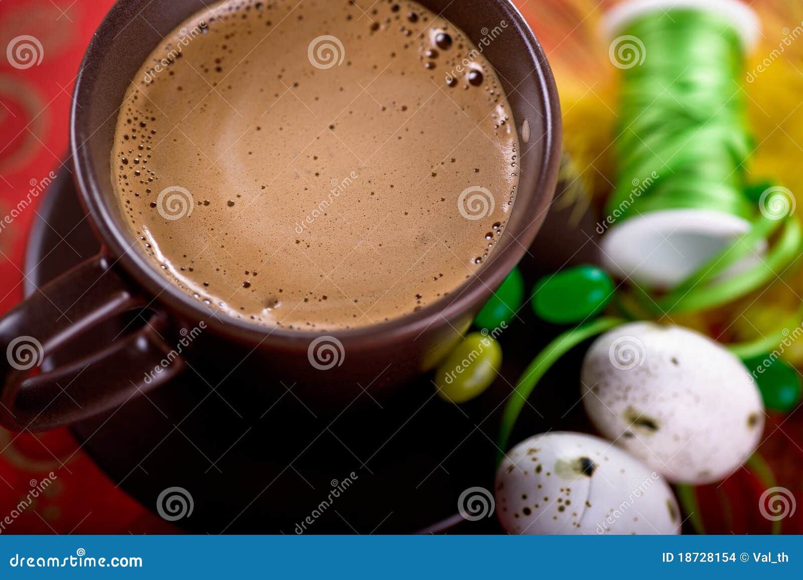 Coffee cup stock photo. Image of food, dinner, coffee - 18728154