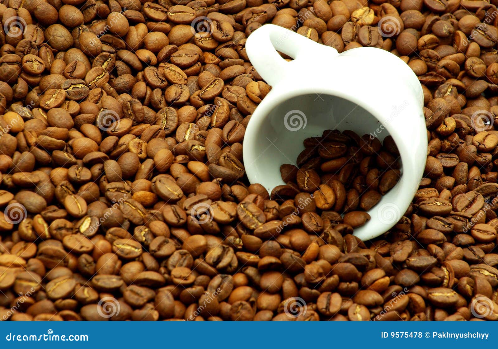 Coffee in cup stock photo. Image of beverage, indulgence - 9575478
