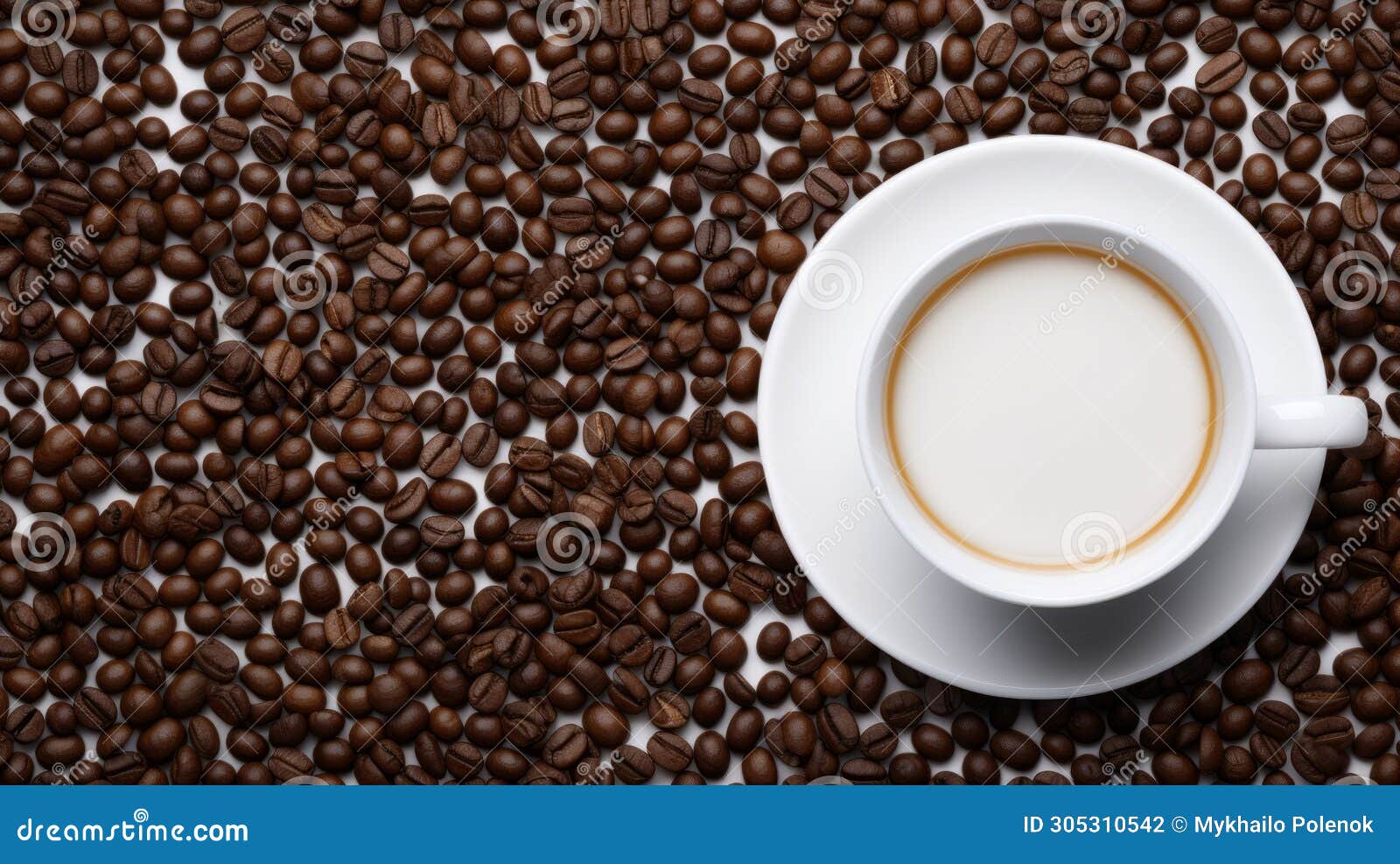 Coffee Cup and Coffee Beans. Neural Network AI Generated Stock Photo ...