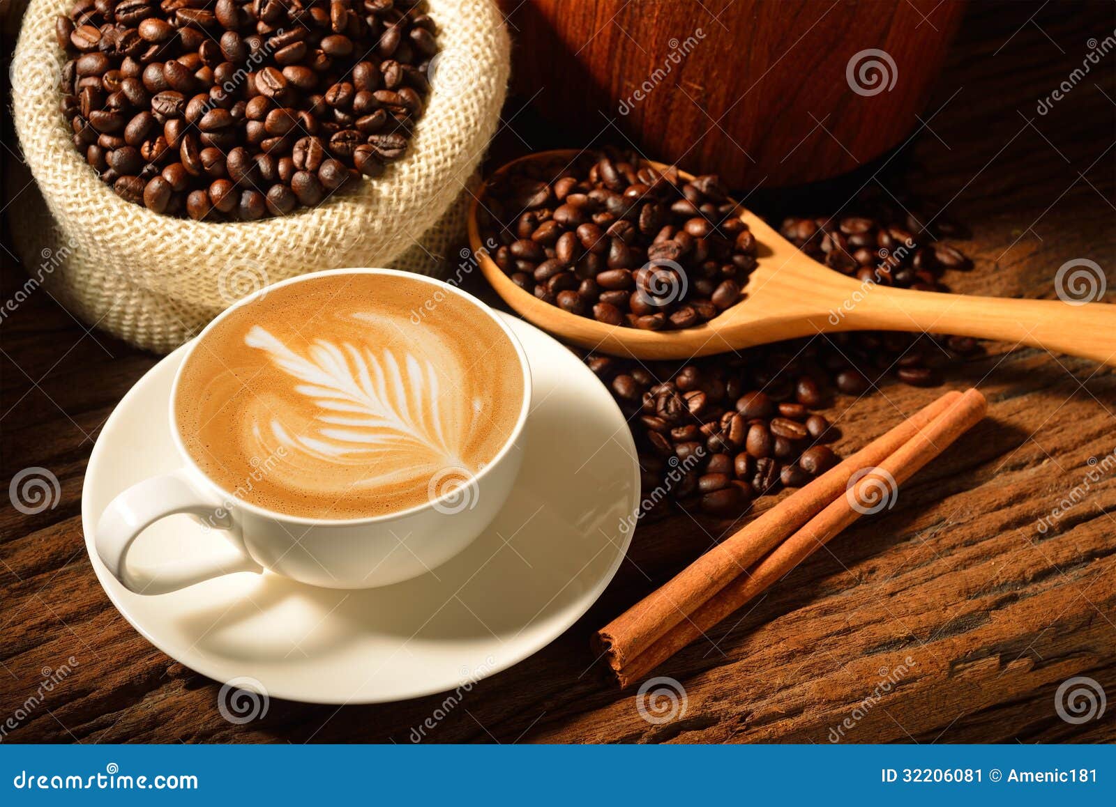 The Cafe Beans For Background Royalty-Free Stock Photography ...