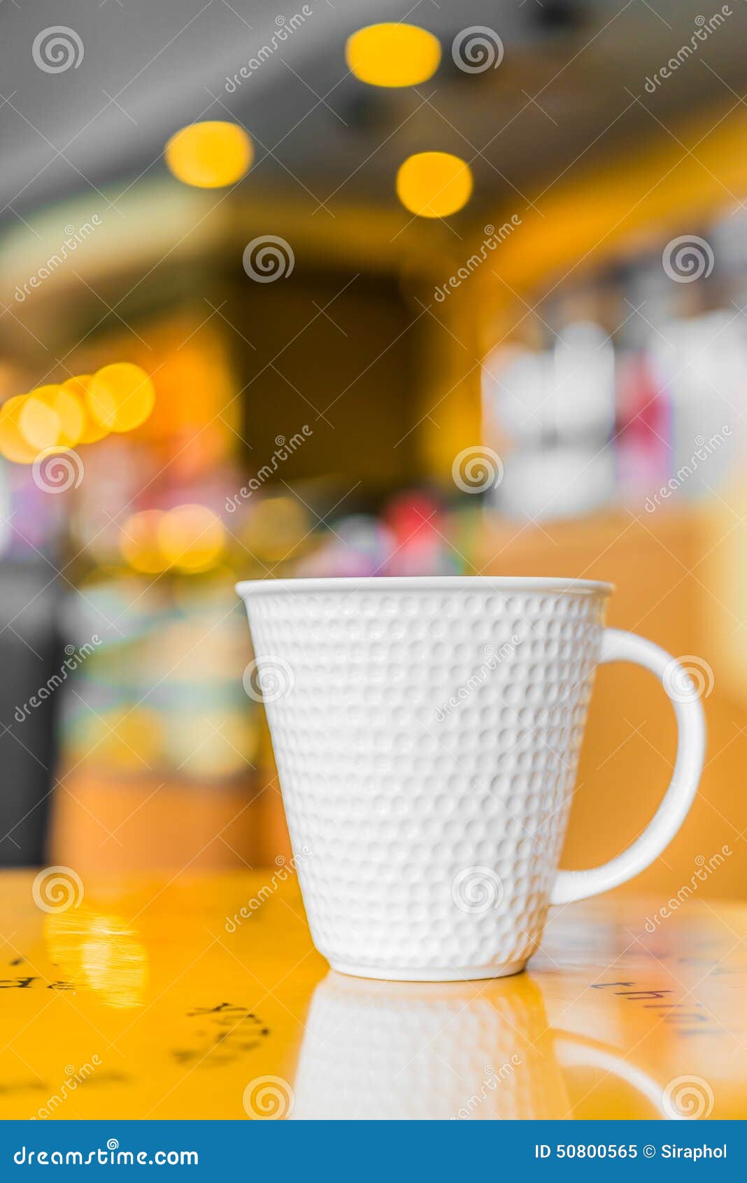 Coffee cup in cafe stock image. Image of color, food - 50800565