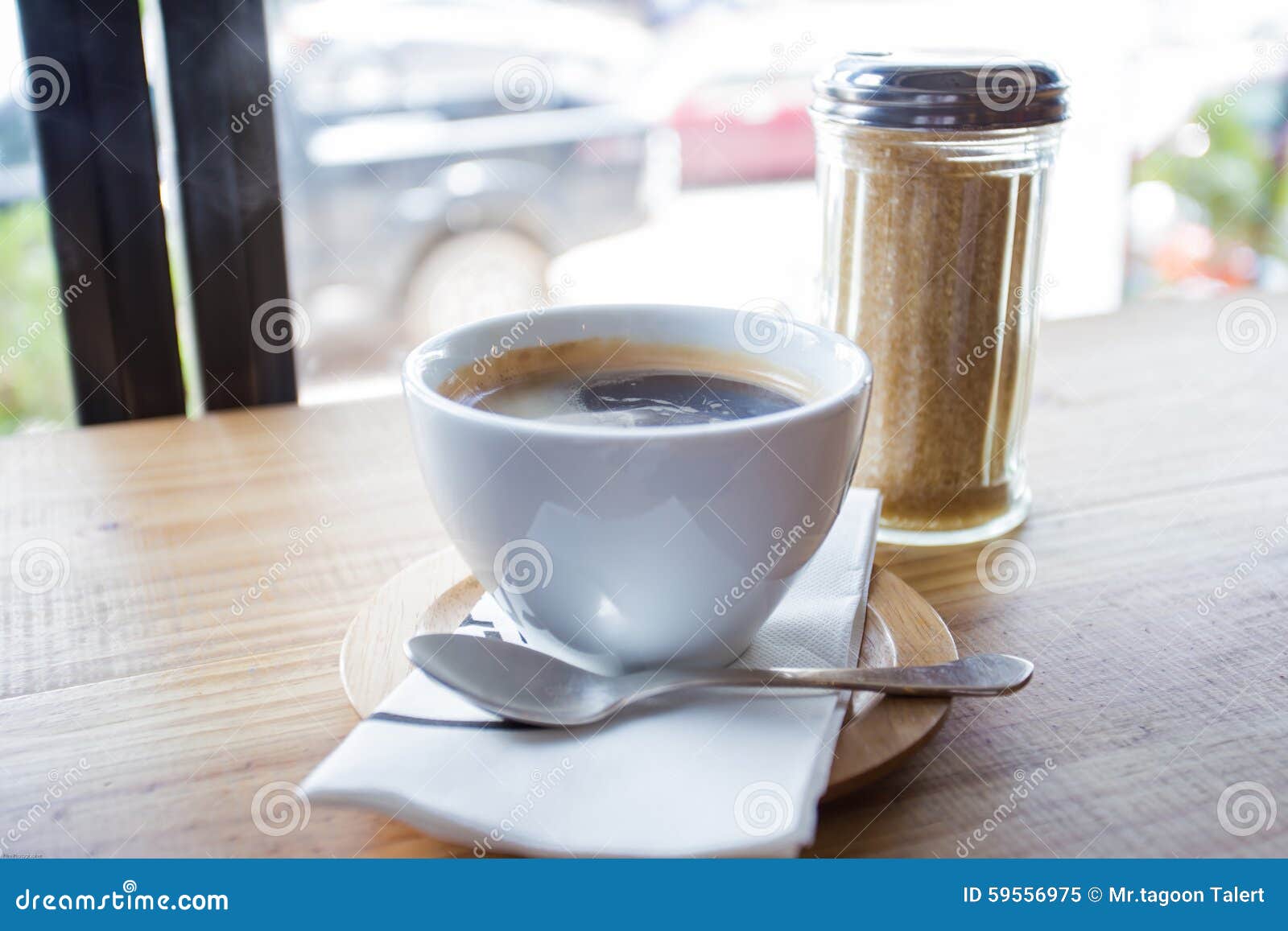 Coffee cup in coffee shop stock image. Image of mocca - 59556975