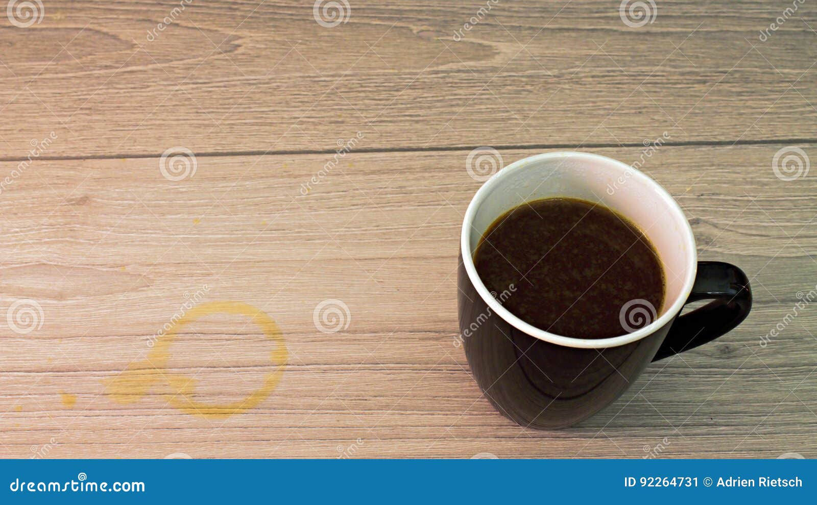 Coffee Cup with Coffee Stain Stock Image - Image of grunge, pattern ...