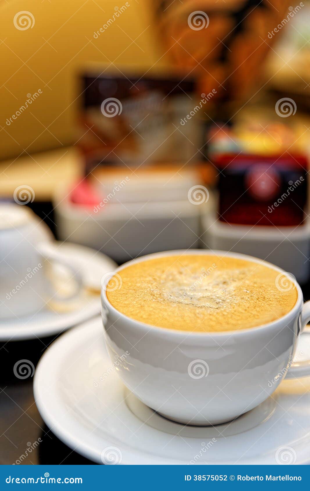 Coffee Cup Compliments stock photo. Image of heat, latte - 38575052