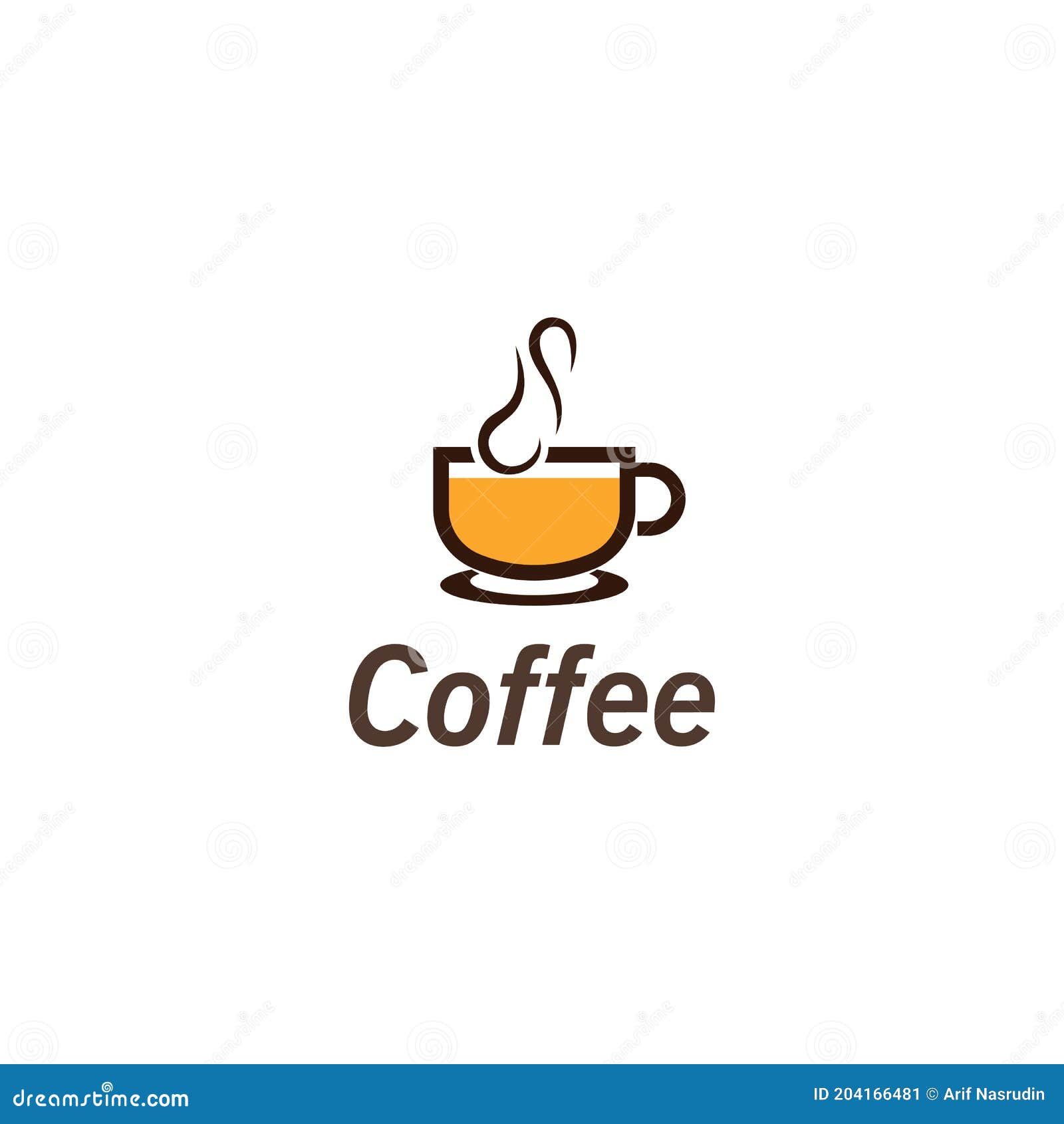 Coffee Cup Drink Logo Image and Vector Creative Design Stock ...