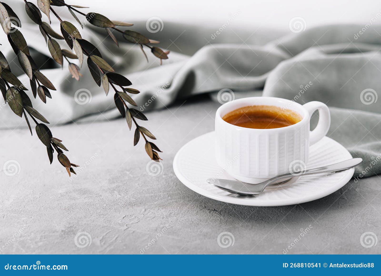 Coffee Cup with Espresso on Stone Stock Image - Image of caffeine ...