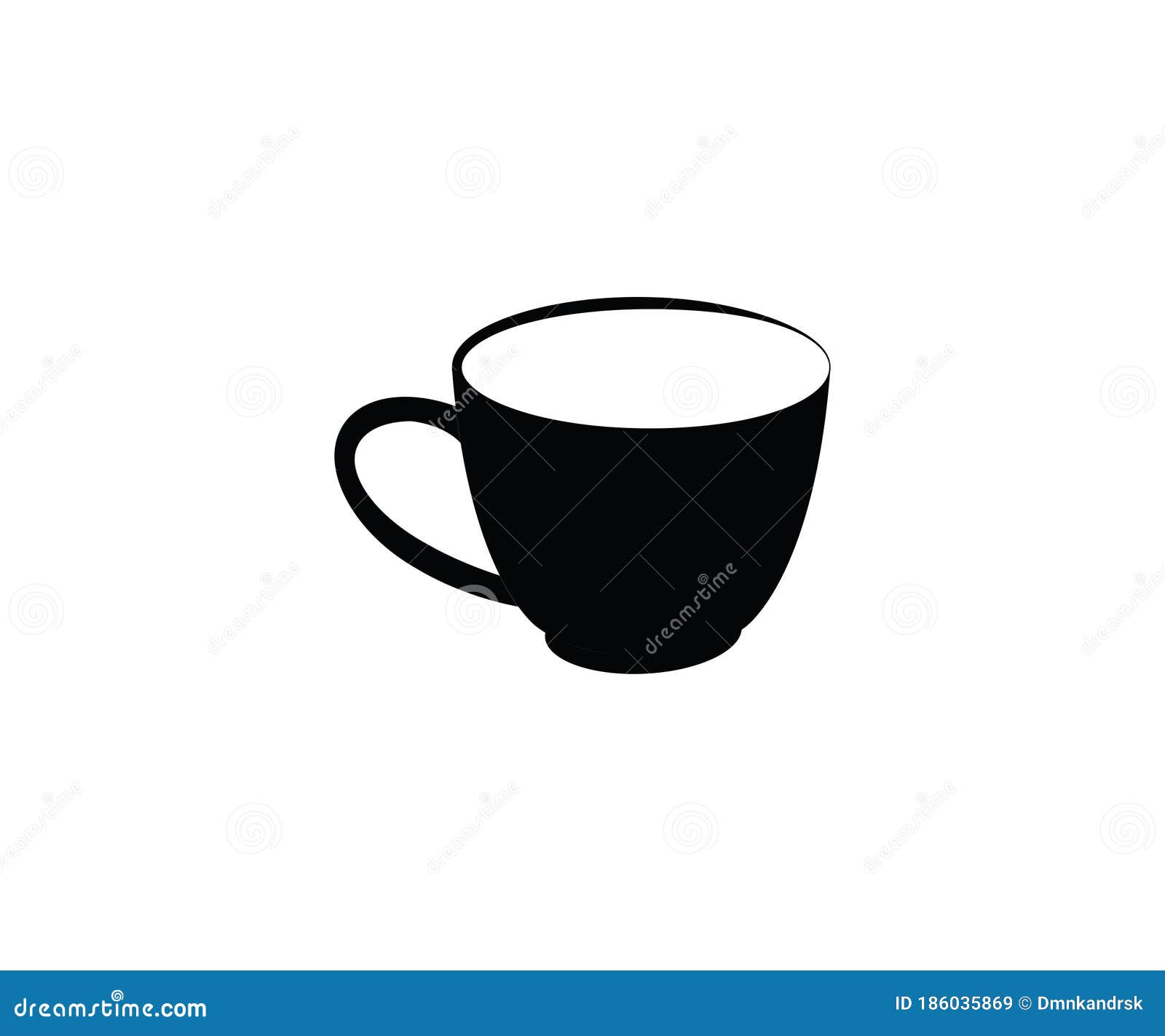 Coffee cup espresso symbol stock vector. Illustration of espirito ...
