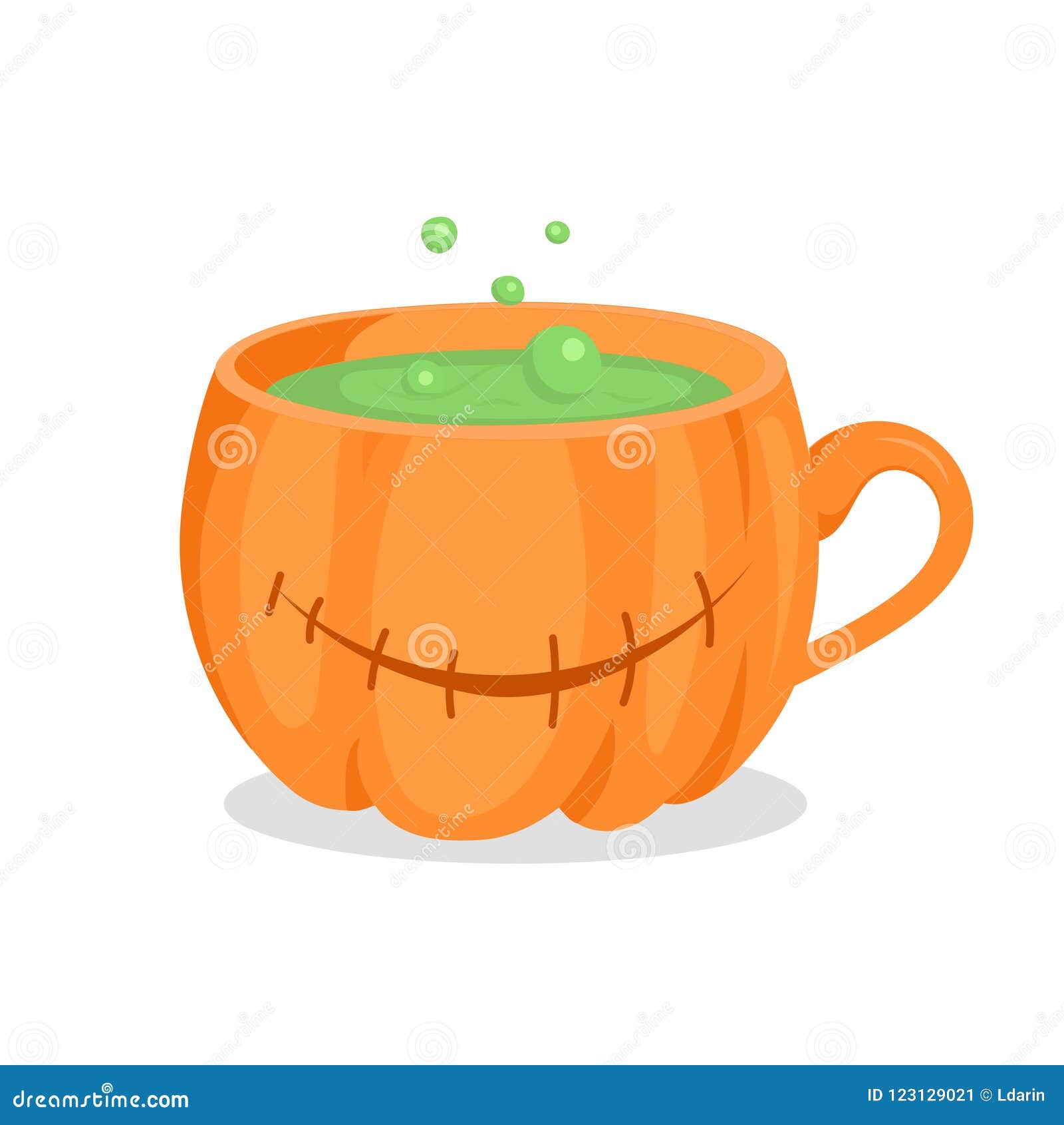 Coffee Cup In A Form Of Collet Vector Design | CartoonDealer.com #89518806