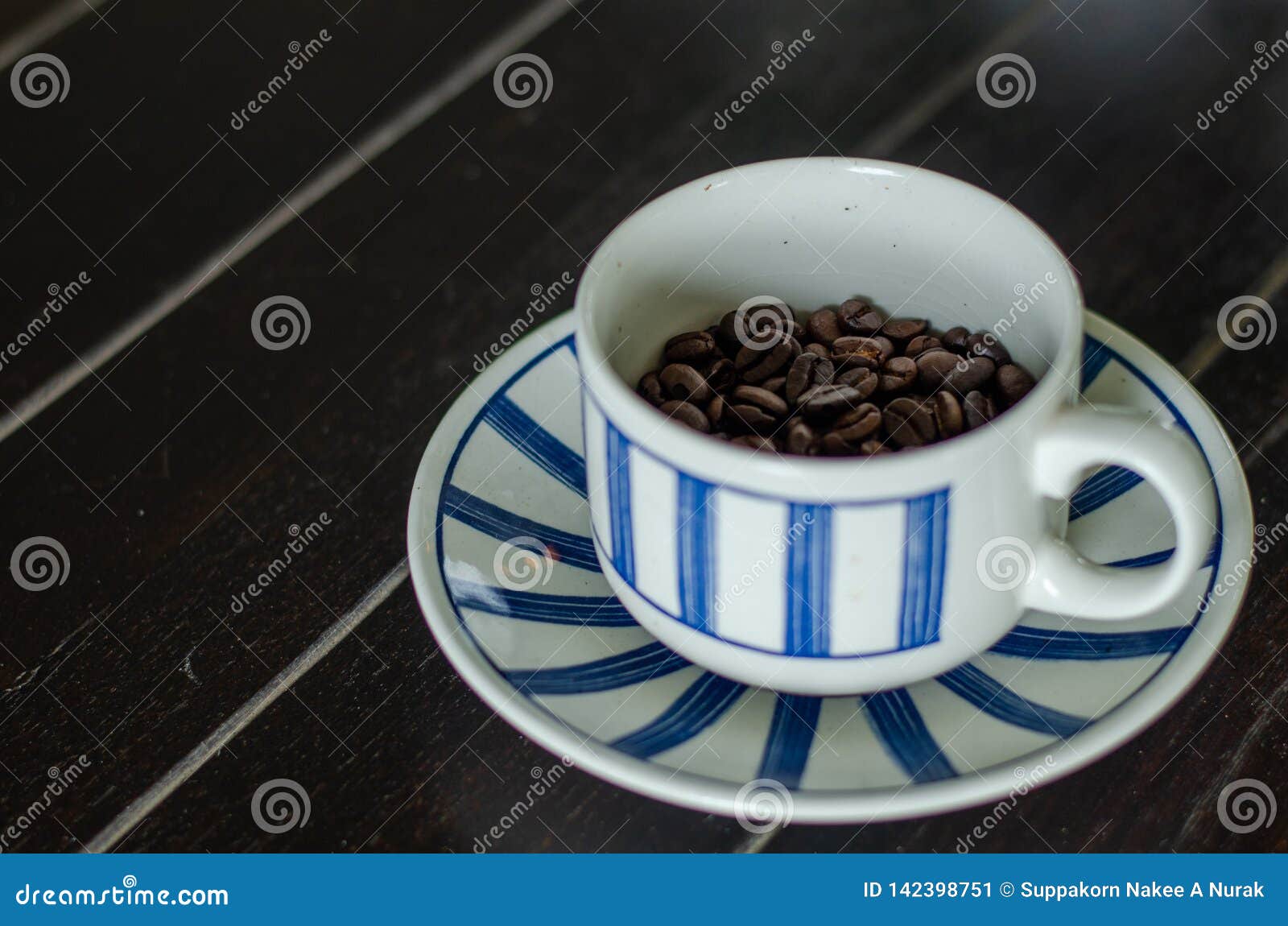 Coffee Cup with Good Quality Coffee Beans Inside 9 Stock Image - Image ...