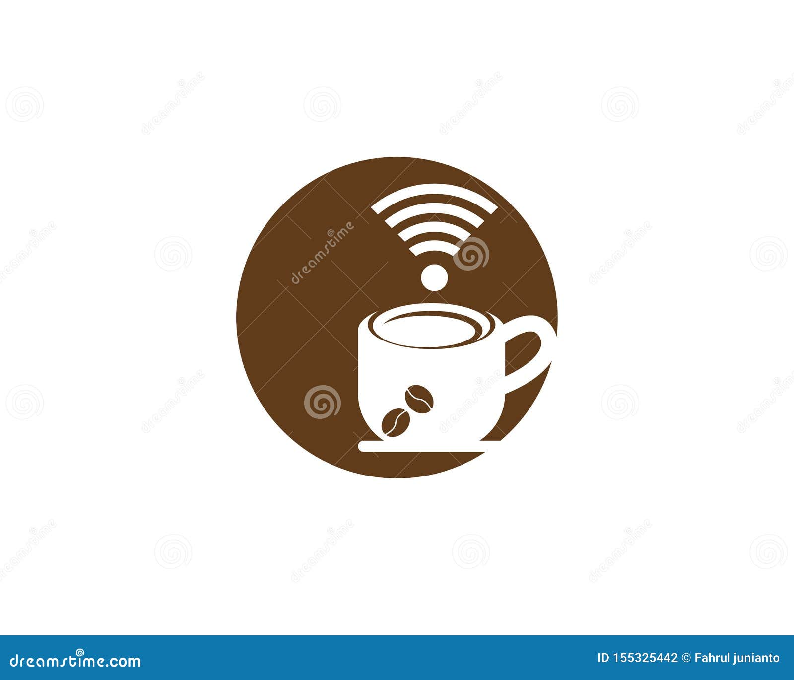 Coffee Cup Icon for Break Time Symbol Vector Illustration Stock Vector ...